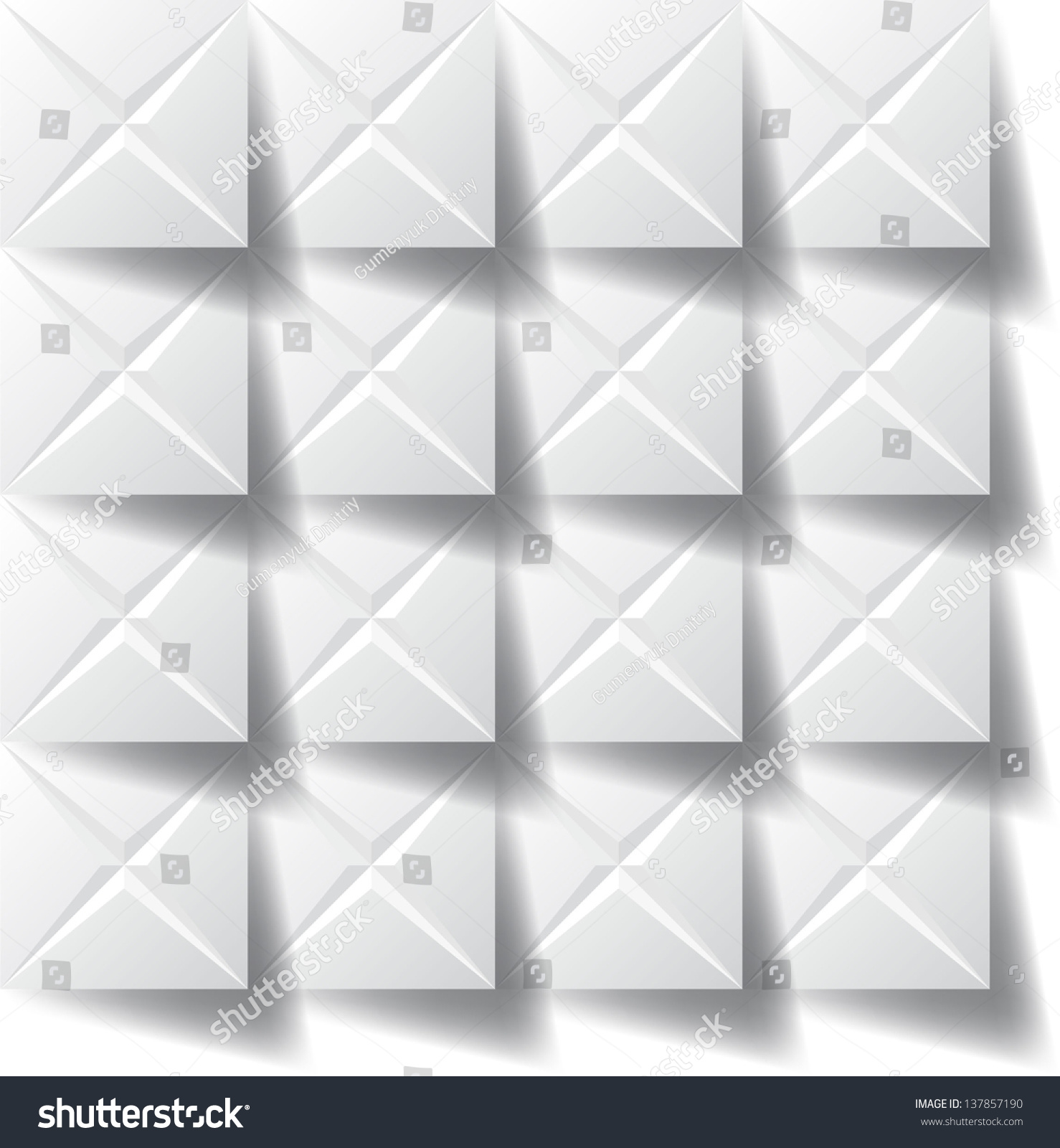 Abstract Grey Background Squares Stock Vector (Royalty Free) 137857190