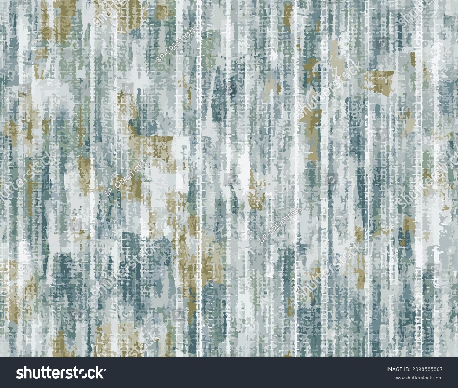 Abstract Grunge Stripe Texture Pattern Green Stock Vector (Royalty Free ...