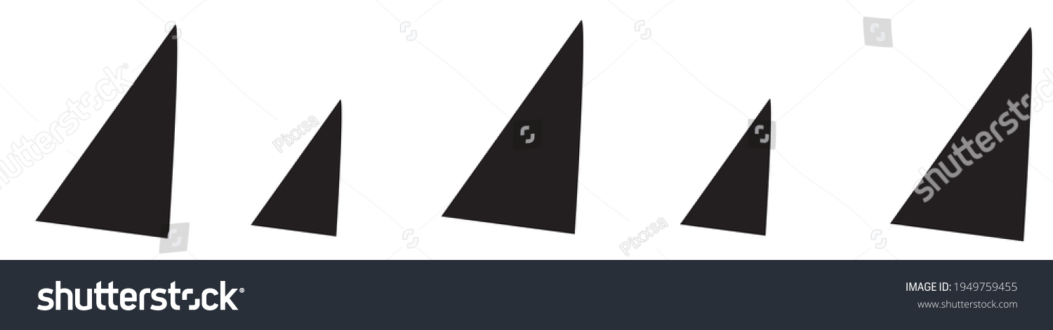 Abstract Horizontal Oblong Long Vector Illustration Stock Vector ...