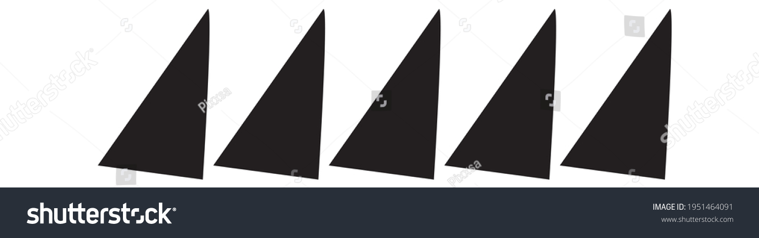Abstract Horizontal Oblong Long Vector Illustration Stock Vector ...
