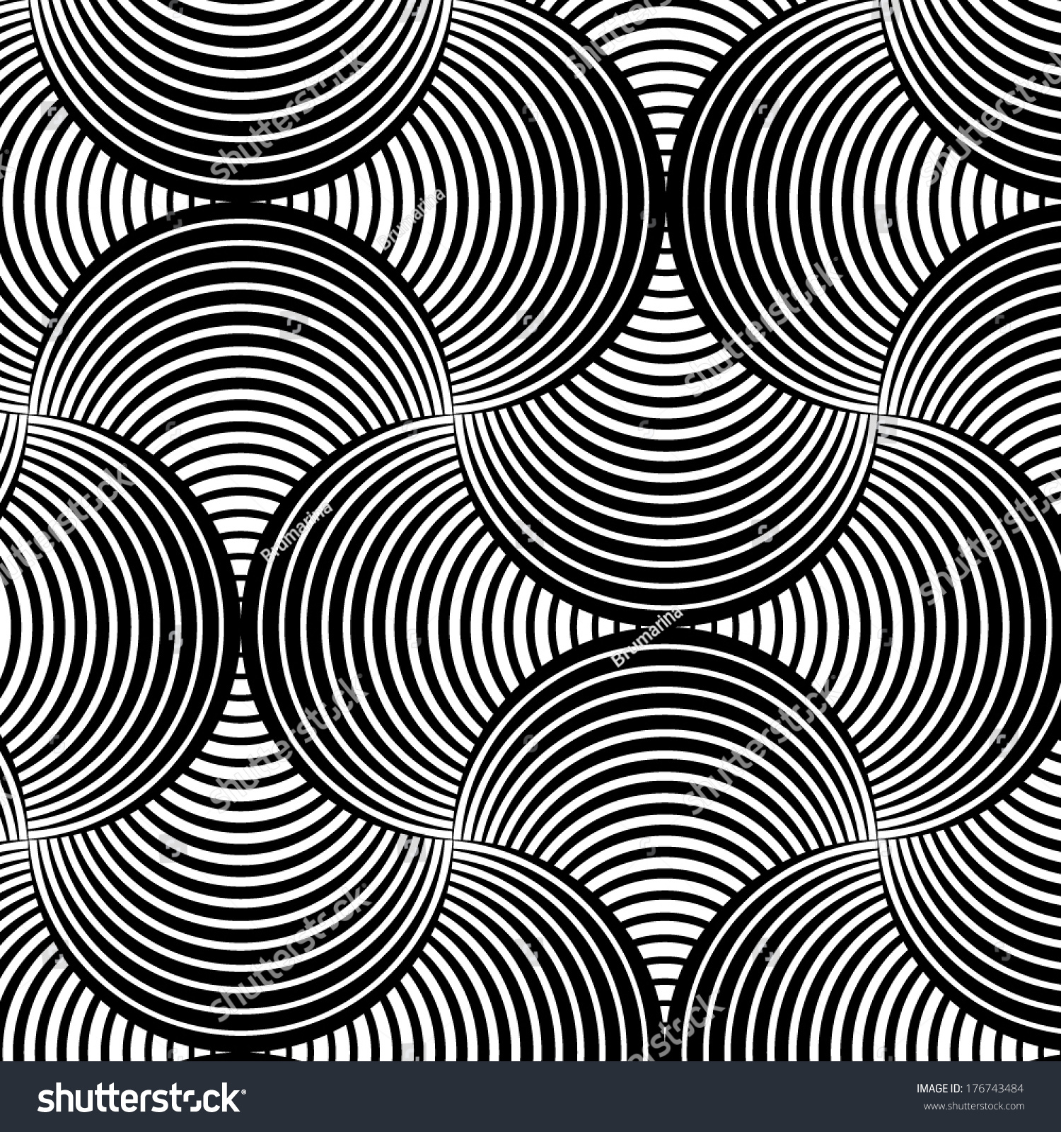 Abstract Illusion Background Vector Illustration Stock Vector 176743484 ...