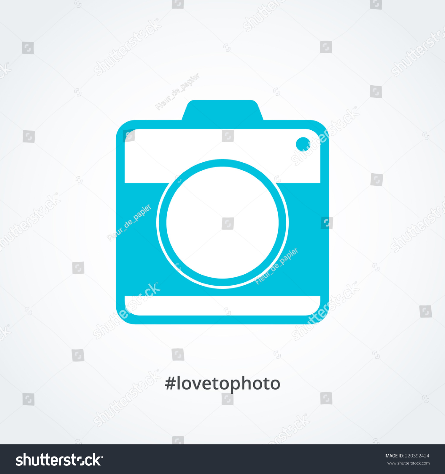Abstract Instagram Camera Icon Vector Editable Stock Vector (Royalty ...