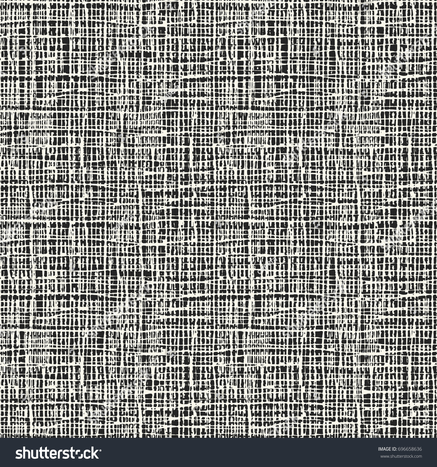 Abstract Irregular Textured Grid Motif Distressed Stock Vector (Royalty ...