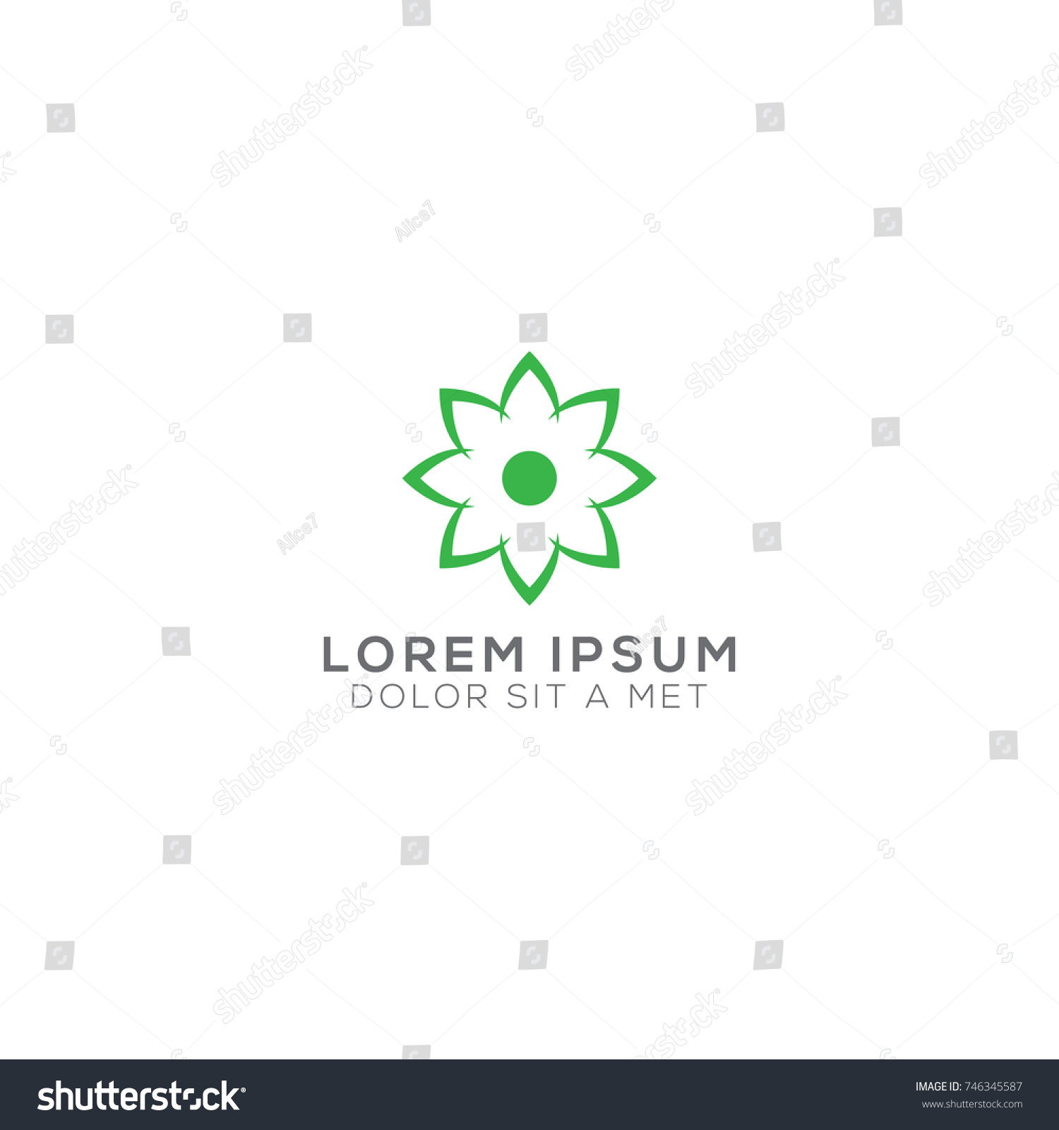 Abstract Leaves Logo Design Vector Stock Vector (Royalty Free ...