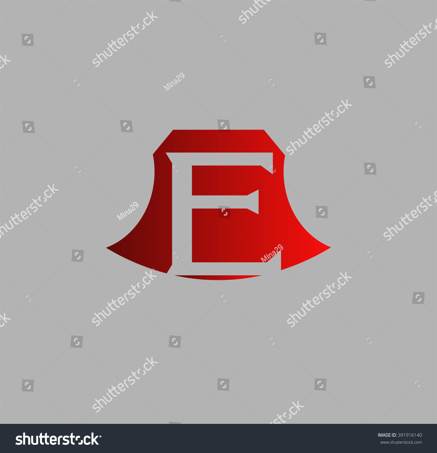 Abstract Letter E Icon Stock Vector (Royalty Free) 391916140 | Shutterstock