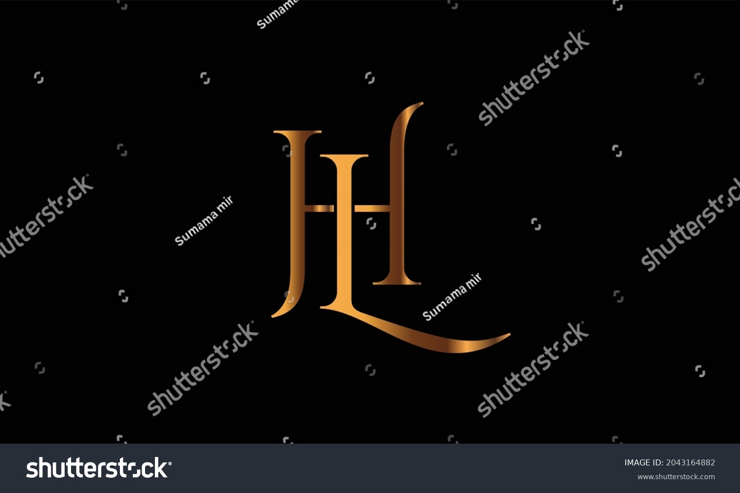 Hl letter Stock Illustrations, Images & Vectors | Shutterstock