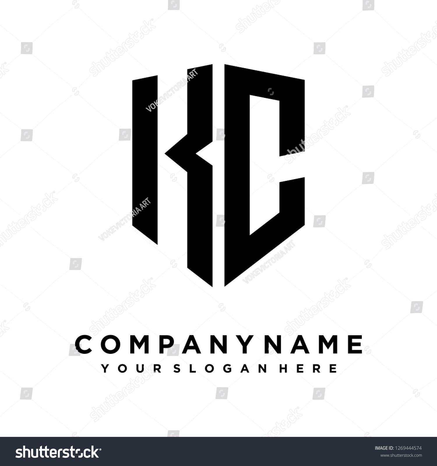 2,752 K and c monogram Images, Stock Photos & Vectors | Shutterstock