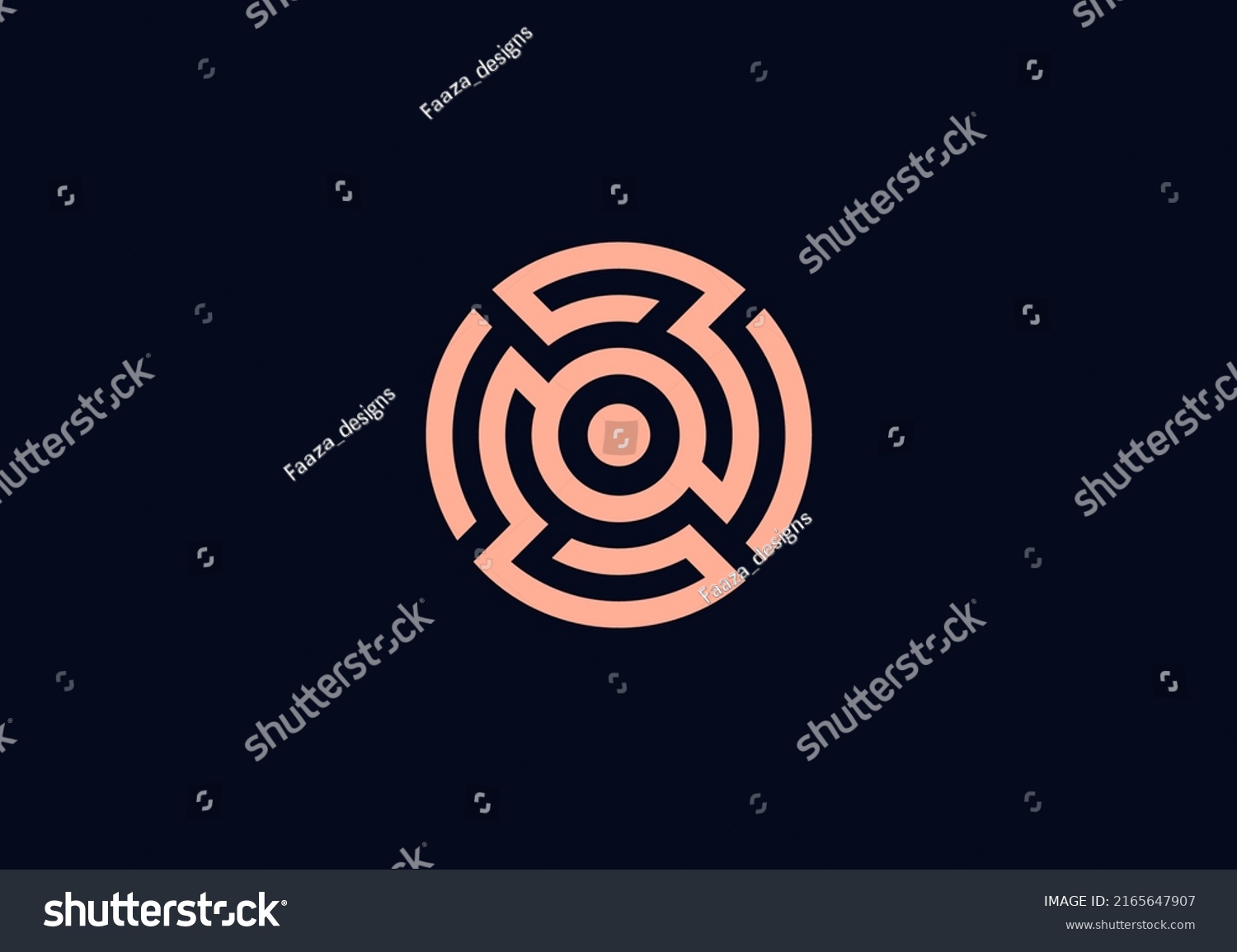 Abstract Letter S Design Based On Stock Vector (Royalty Free ...