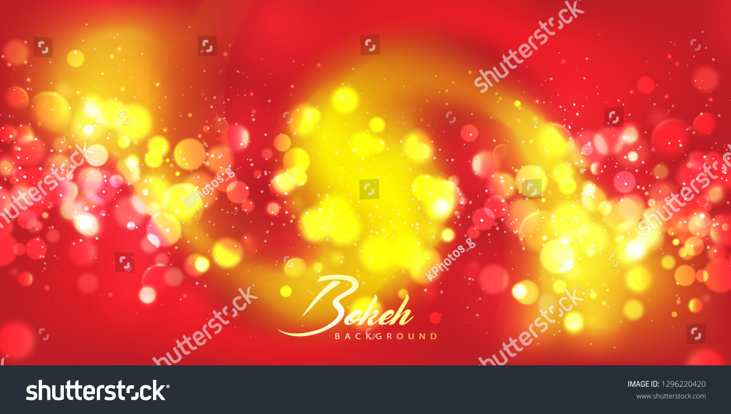 Abstract Light Bokeh Background Vector Illustration Stock Vector ...