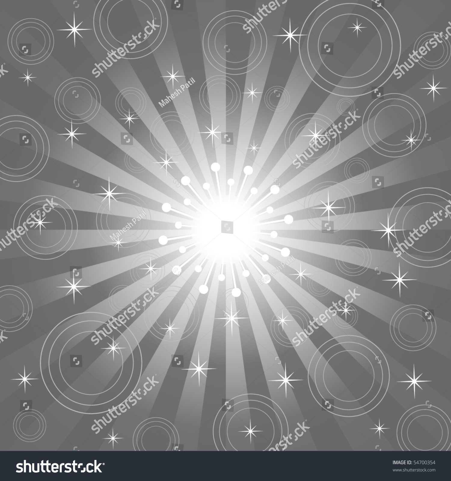 Abstract Light Burst Background Stock Vector (Royalty Free) 54700354 ...