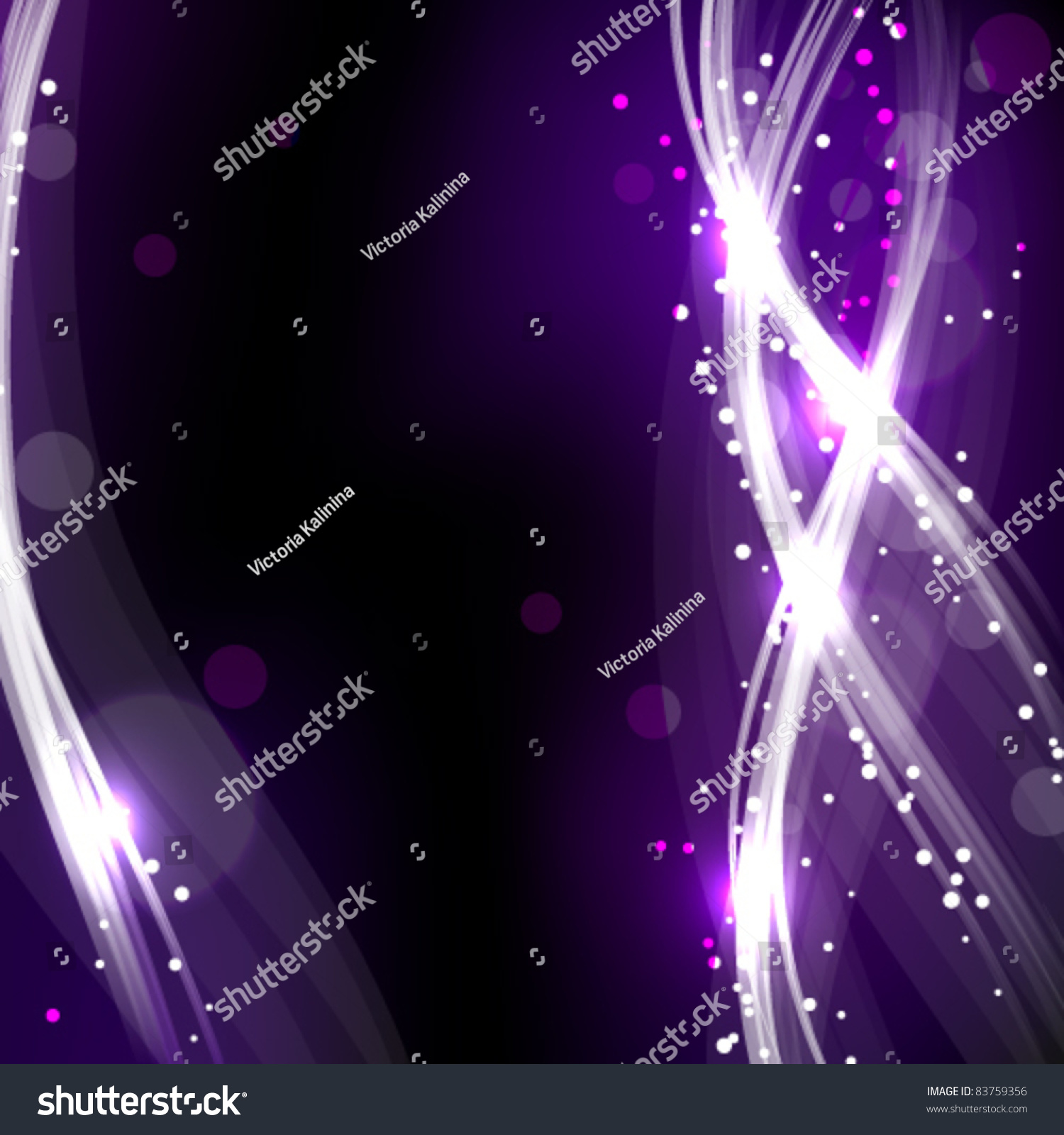 Abstract Light Drawing Background Stock Vector (Royalty Free) 83759356