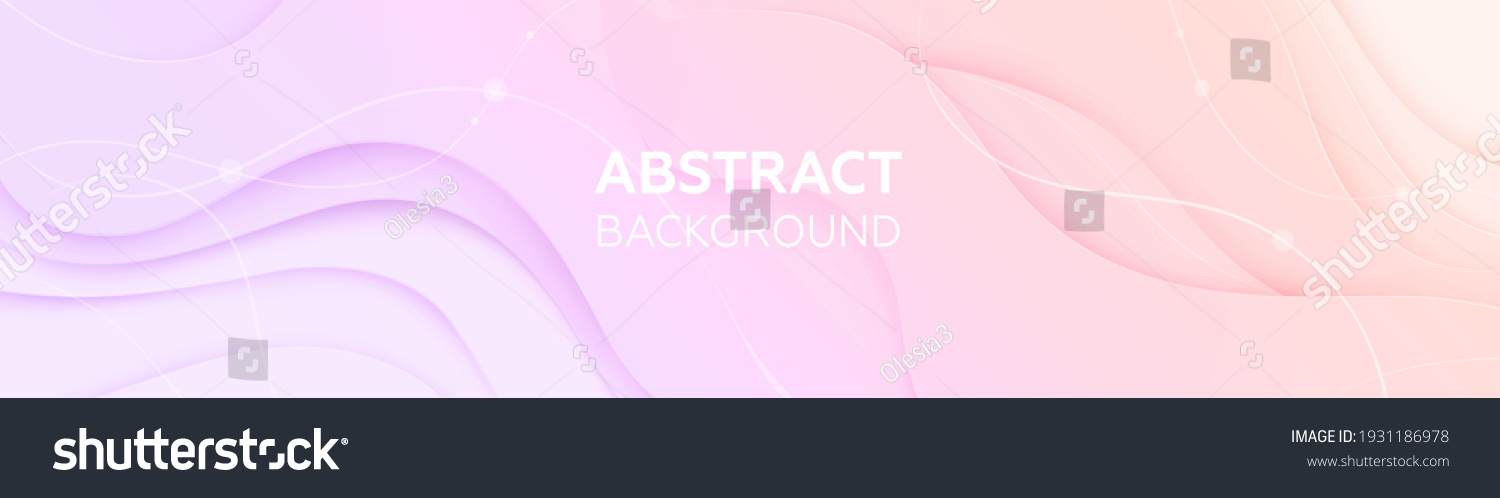 Abstract Light Gradient Background Lines Layers Stock Vector (Royalty ...