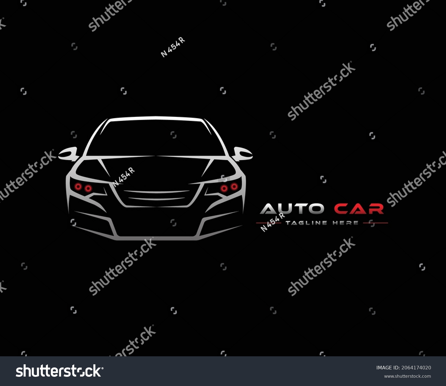 Abstract Lines Car Logo Vector Vector Stock Vector (Royalty Free ...