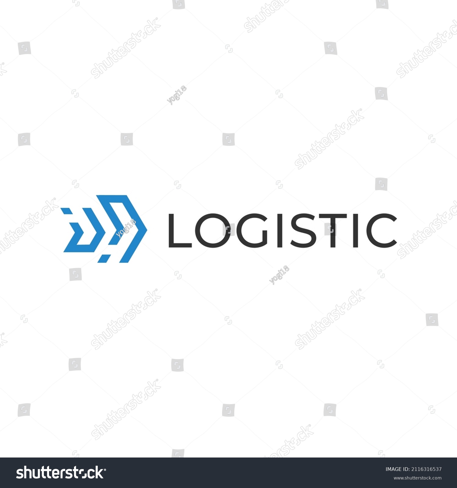 Abstract Logistics Logo Design Inspiration Vector Stock Vector (Royalty ...