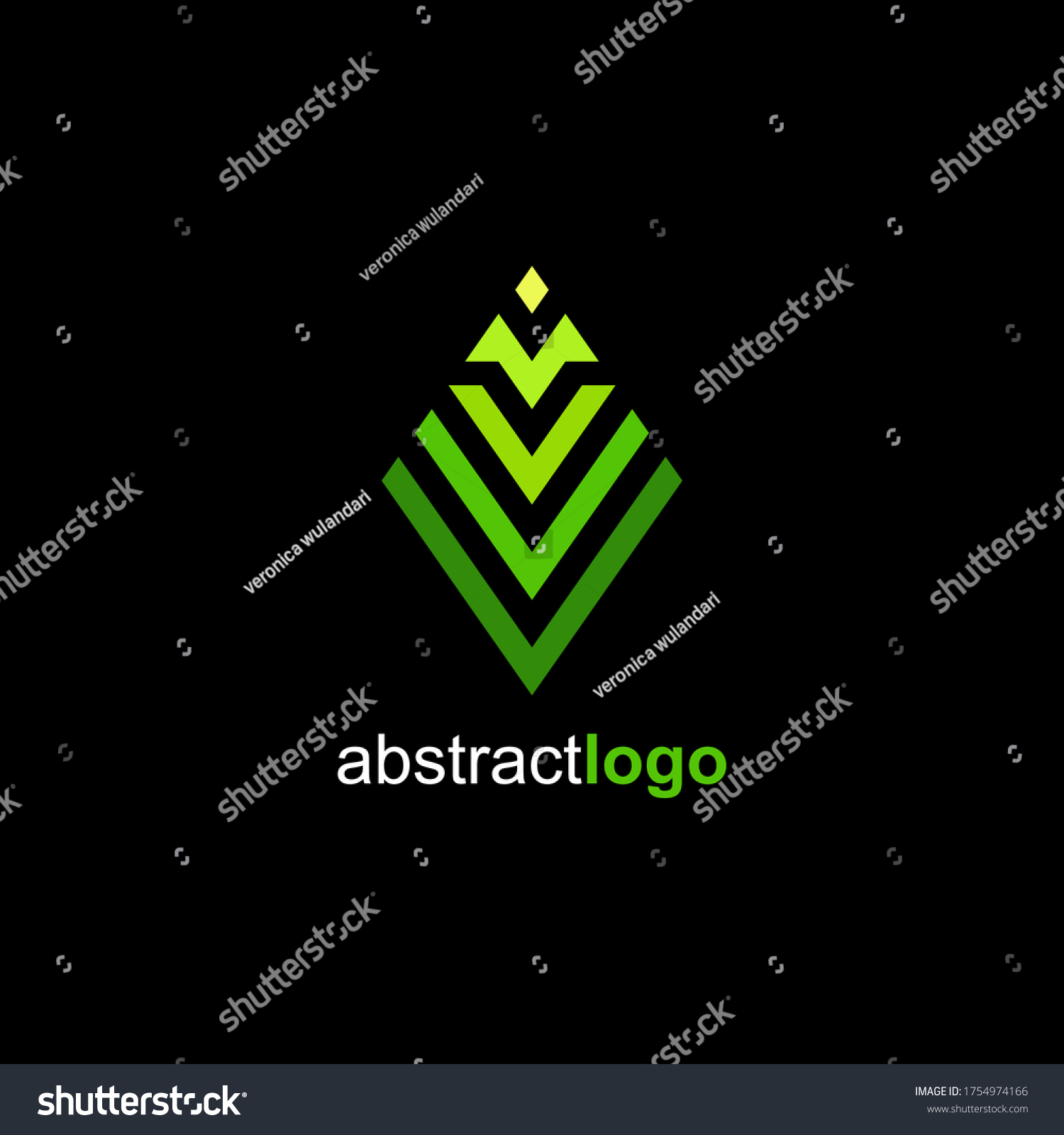 Abstract Logo Design Lines Logo Elevate Stock Vector (Royalty Free ...