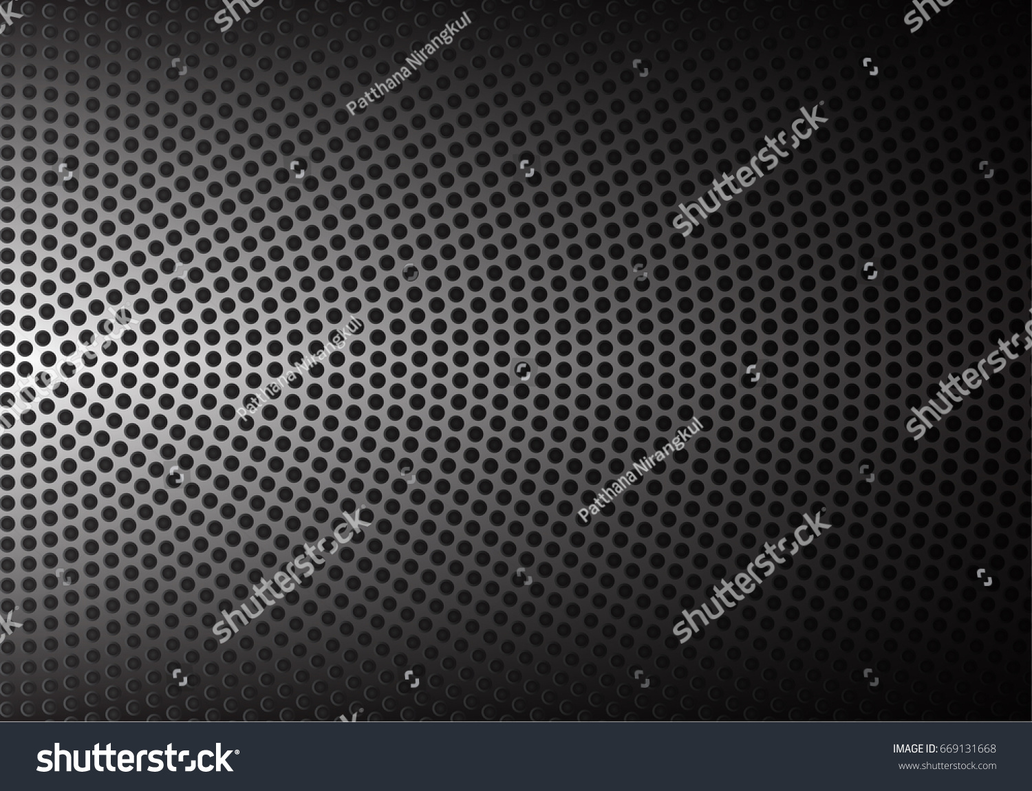Abstract Metal Circle Mesh Pattern Black Stock Vector (Royalty Free ...