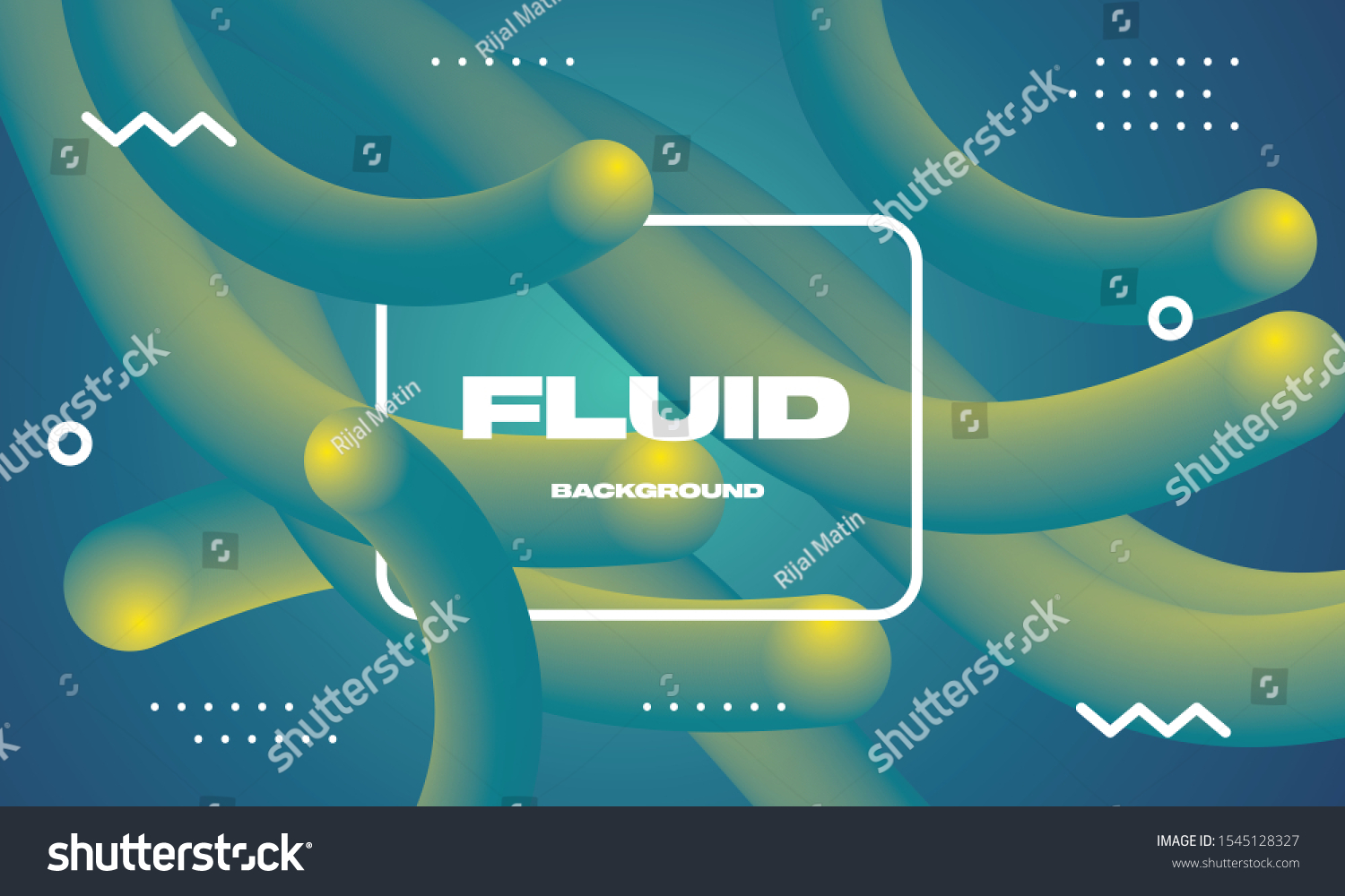 Abstract Modern Design 3d Flow Shape Stock Vector (Royalty Free ...