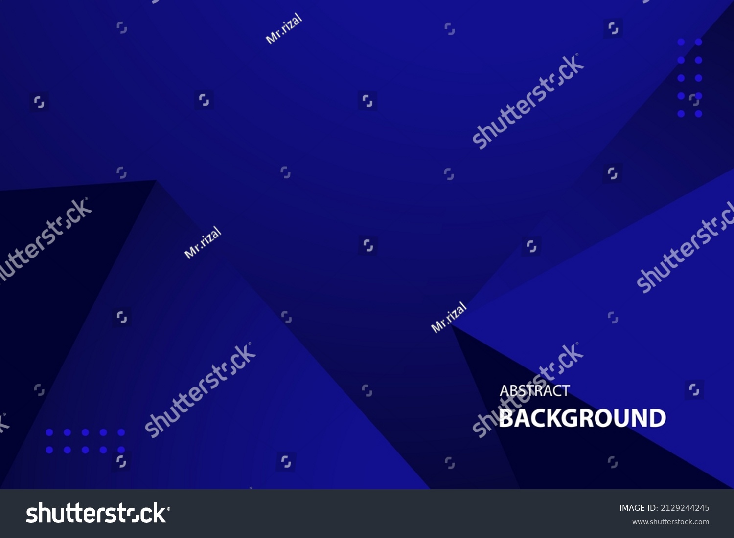 Abstract Modern Blue Color Vector Background Stock Vector (Royalty Free ...