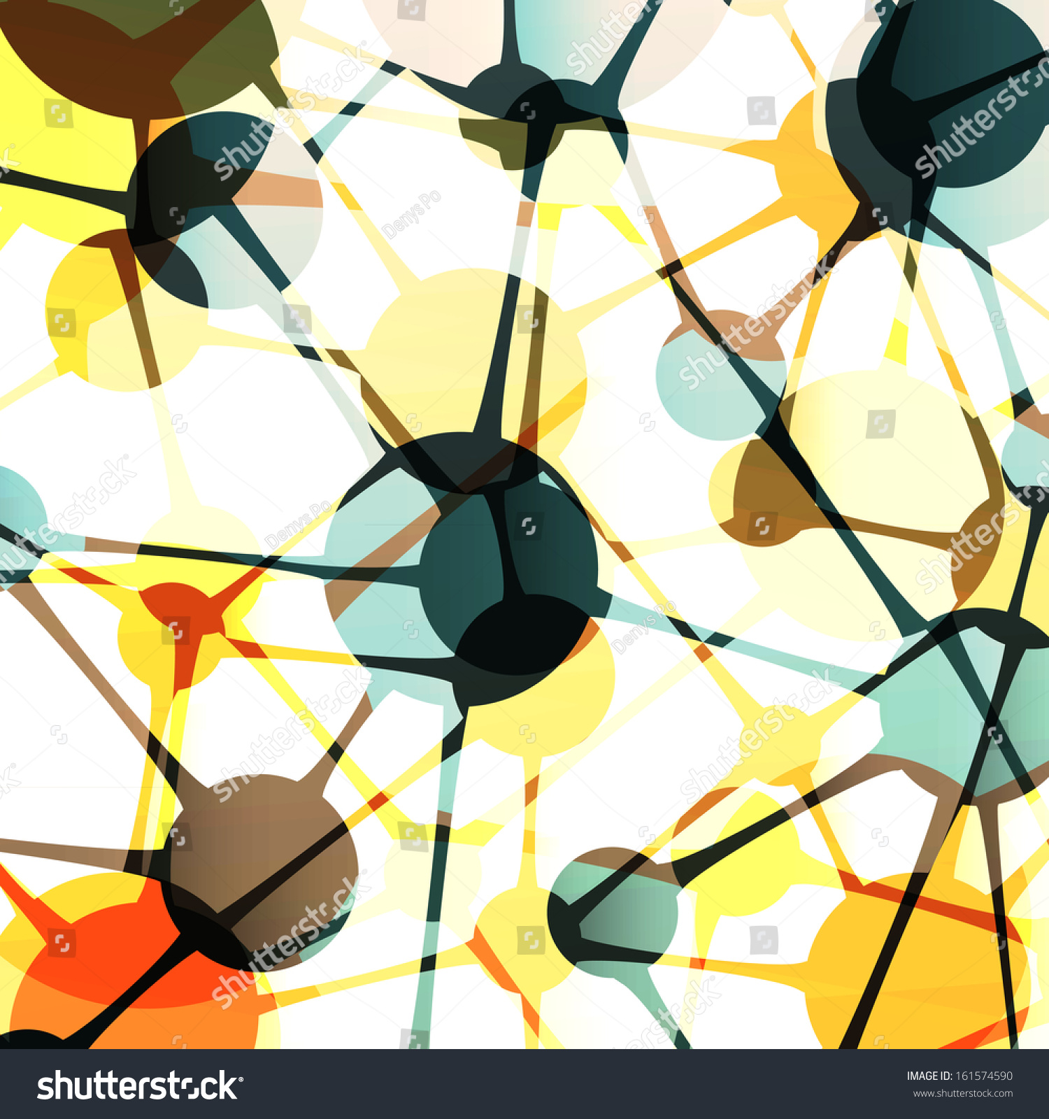 Abstract Molecule Backgrounds Dna Vector Eps Stock Vector (Royalty Free ...