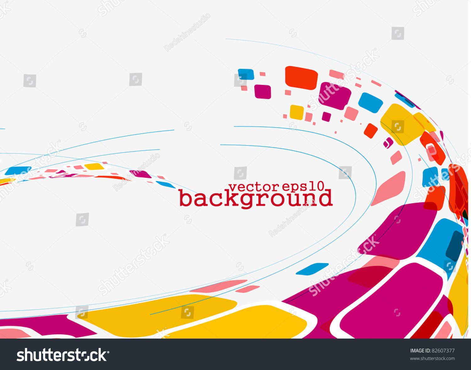 Abstract Mosaic Web Background Vector Illustration Stock Vector ...