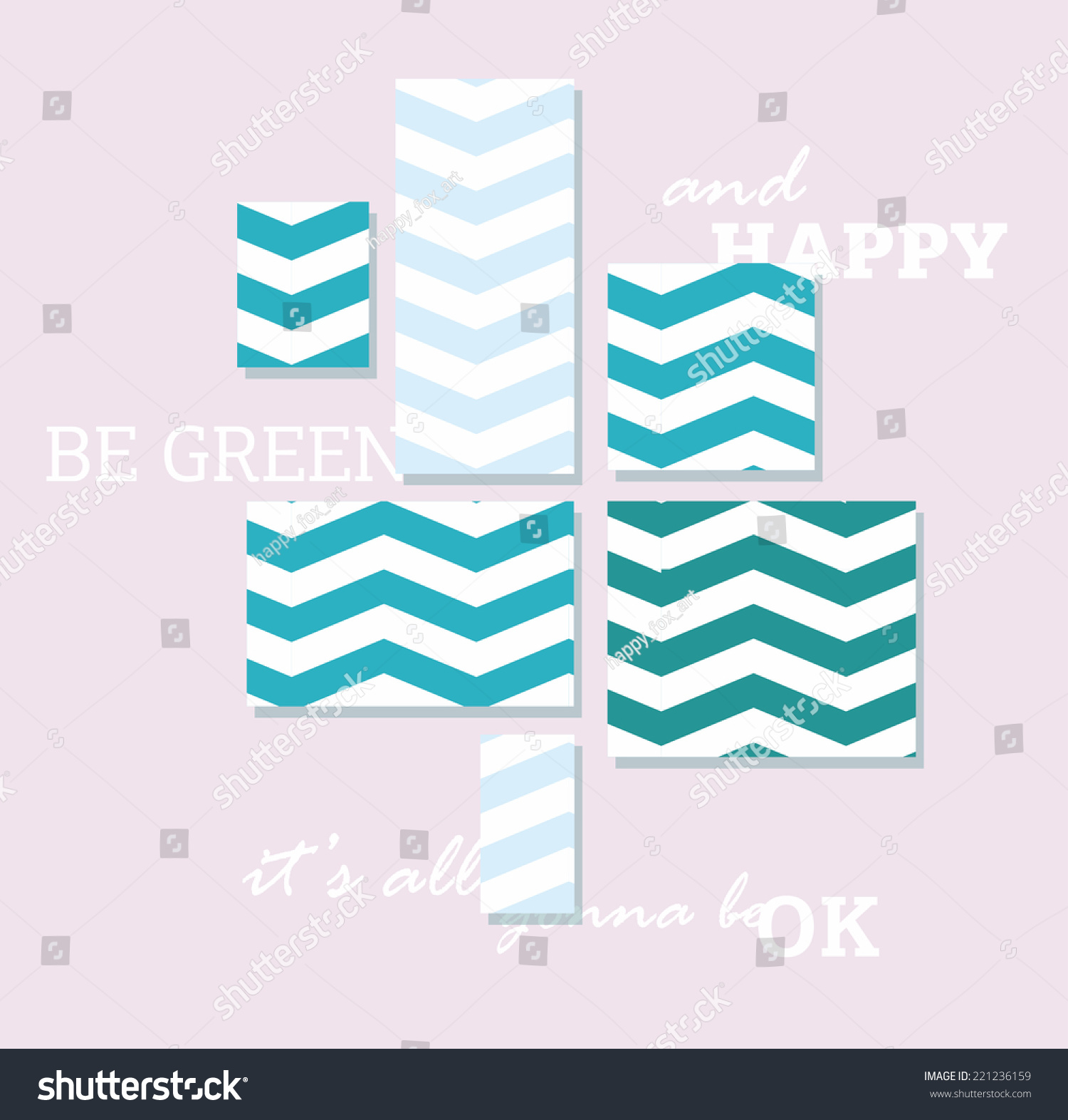 Abstract Motivation Poster Vector Illustration Stock Vector (Royalty ...