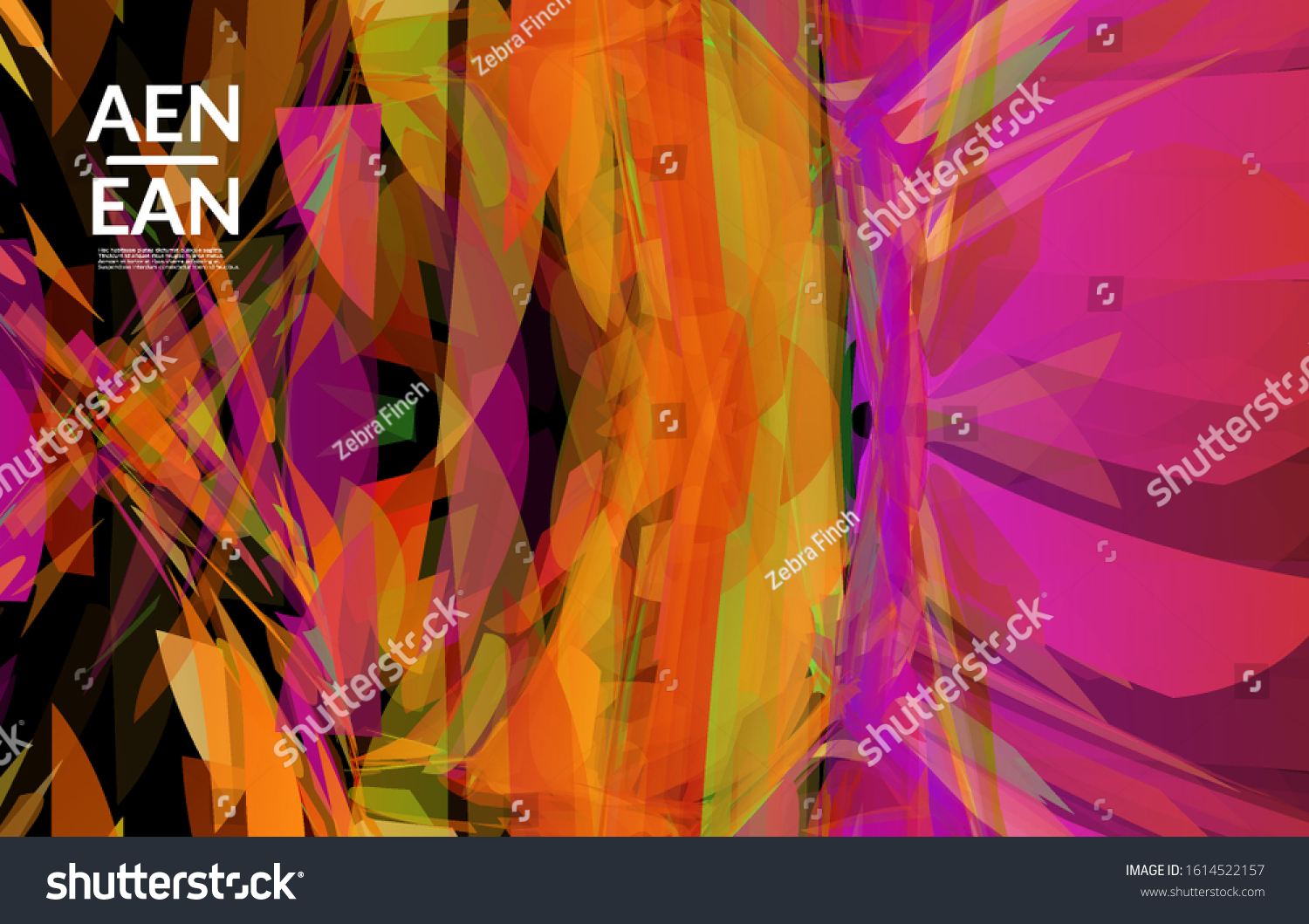 Abstract Multicolored Shattered Glass Texture Transparent Stock Vector ...