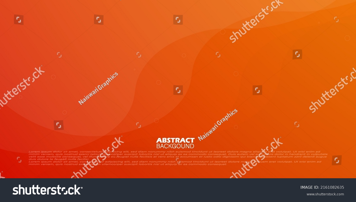 Abstract Orange Gradient Illustration Background Simple Stock Vector ...
