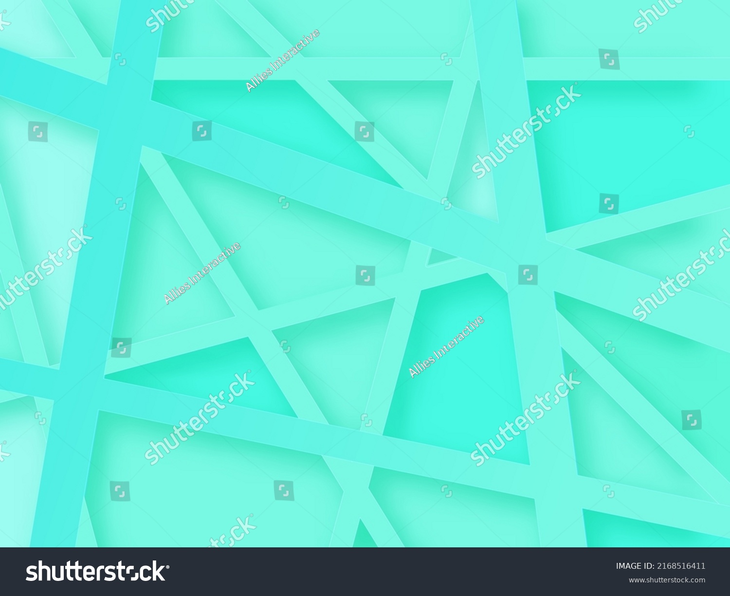 Abstract Paper Cut Tangled Lines Background Stock Vector (Royalty Free ...