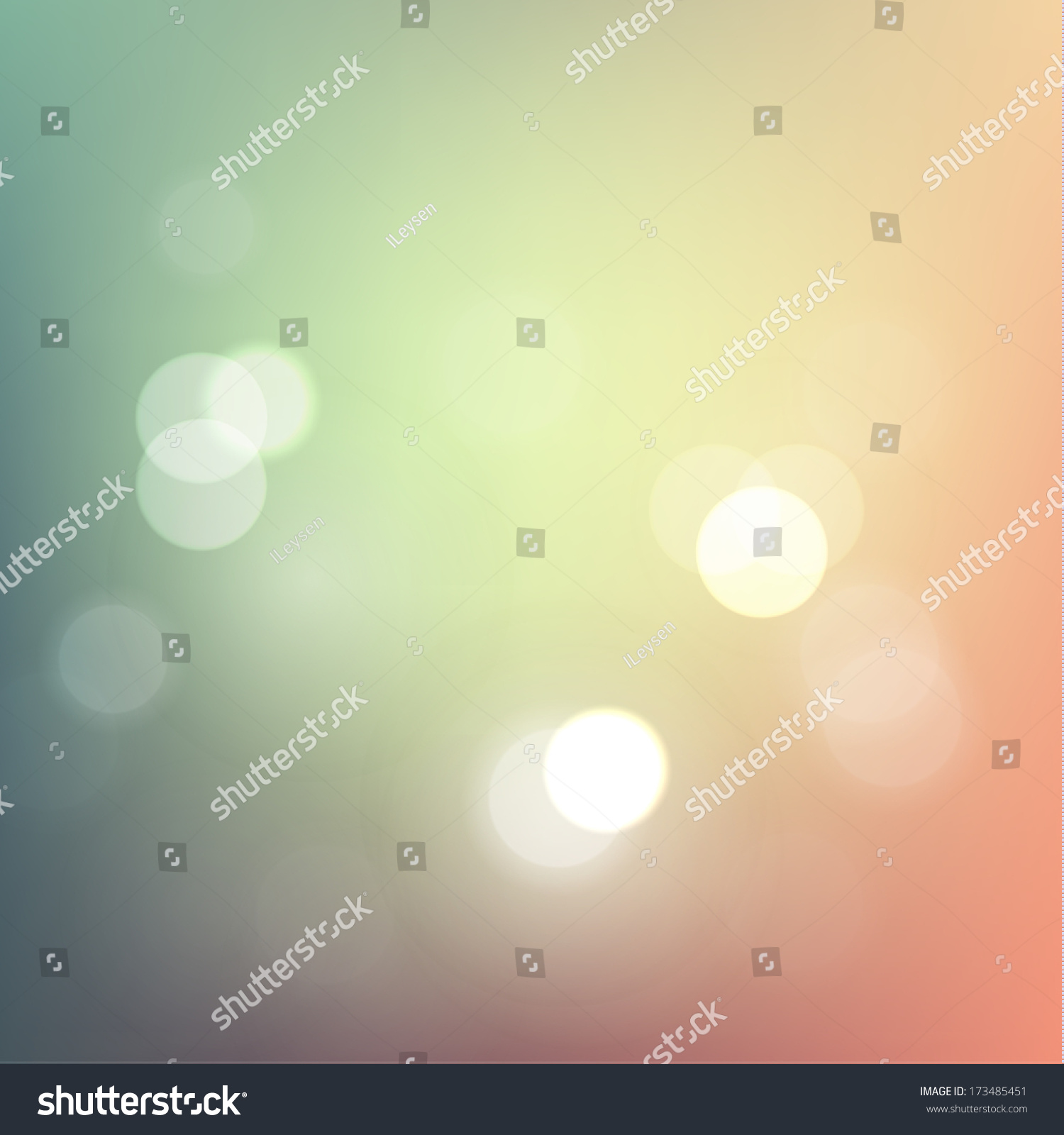 Abstract Pastel Defocused Lights Background Eps10 Stock Vector (Royalty ...