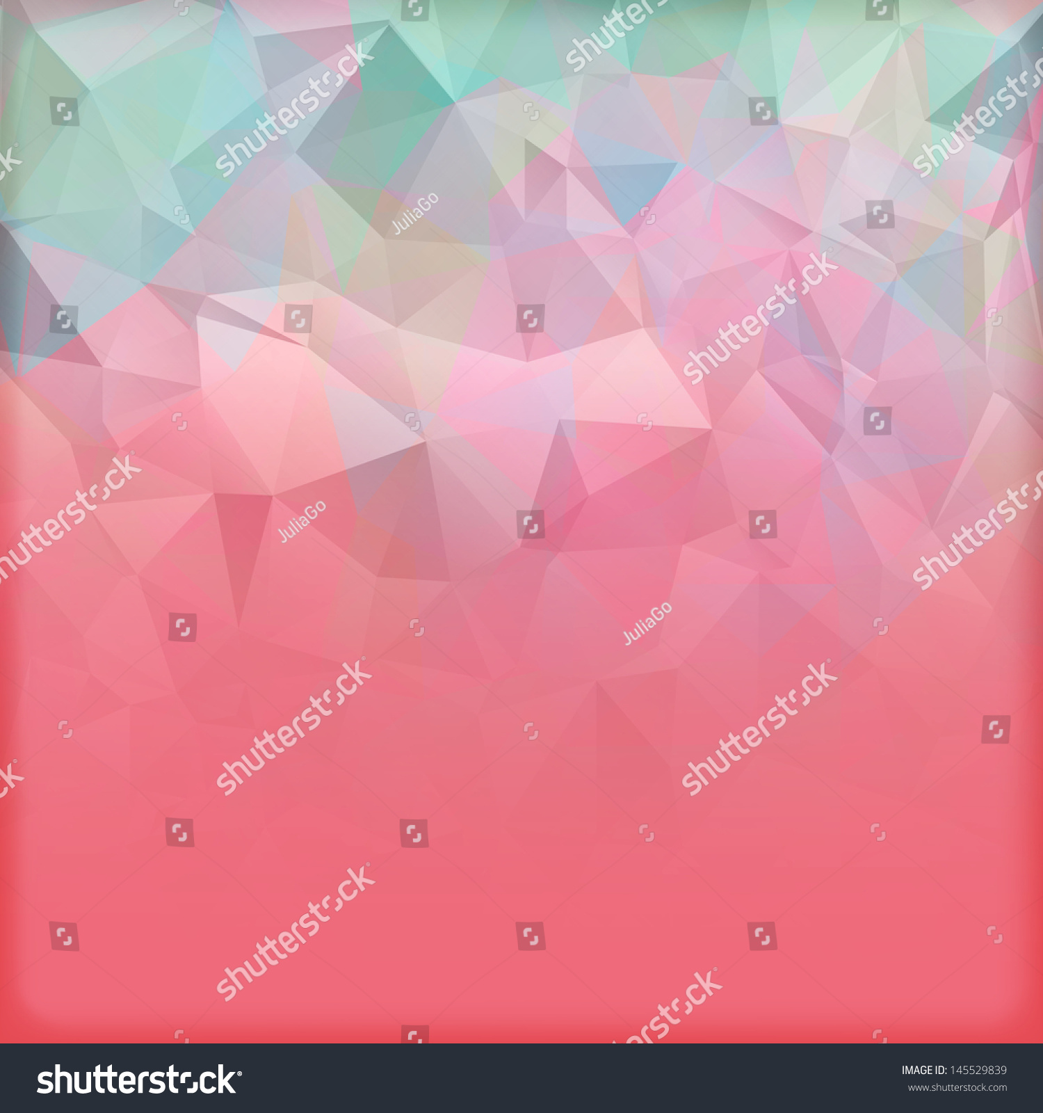 Abstract Pastel Triangle Background Vector Illustration Stock Vector ...