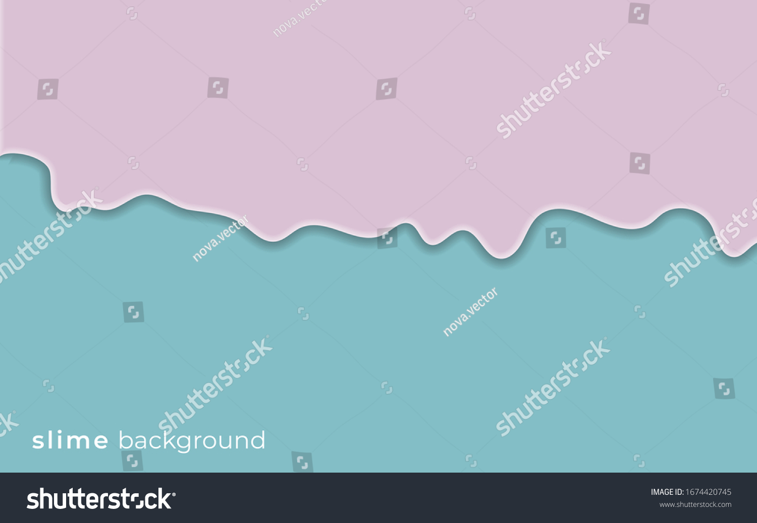 Abstract Pink Blue Slime Background Eps Stock Vector (Royalty Free ...
