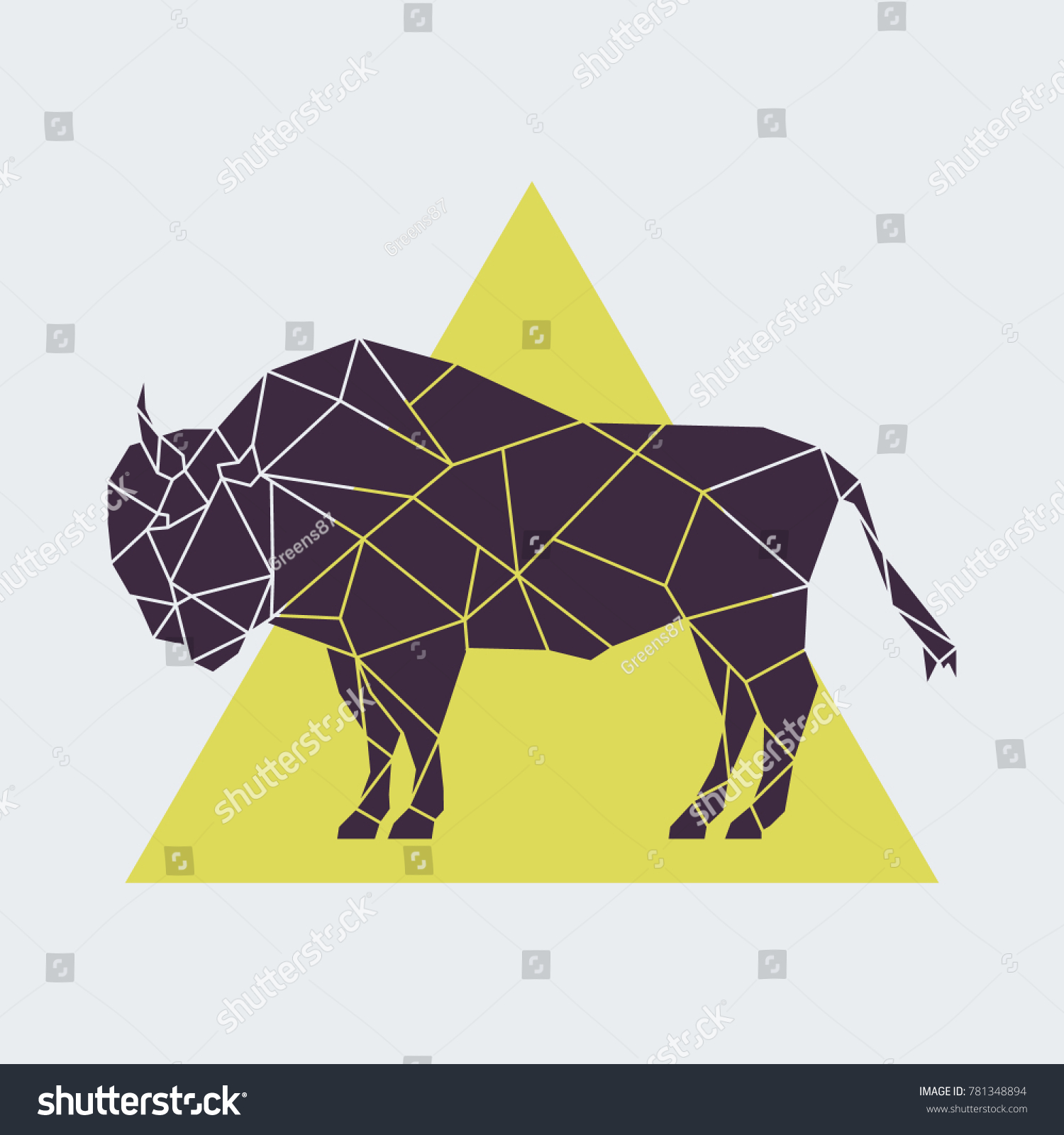 20,662 Geometric buffalo Stock Vectors, Images & Vector Art | Shutterstock