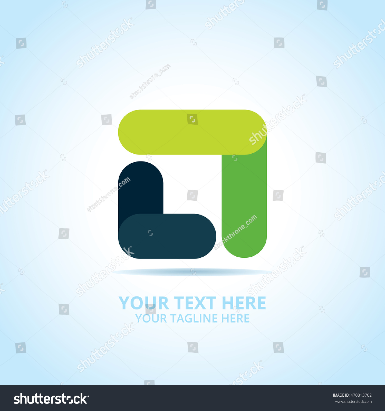 Abstract Progress Arrow Logo Design Concept Stock Vector (Royalty Free ...
