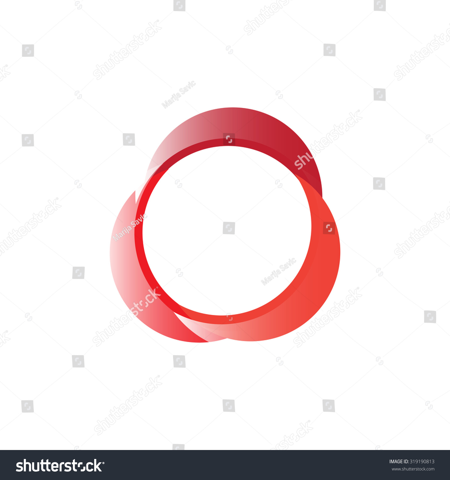 Abstract Red Background Logo Design Stock: vector de stock (libre de ...