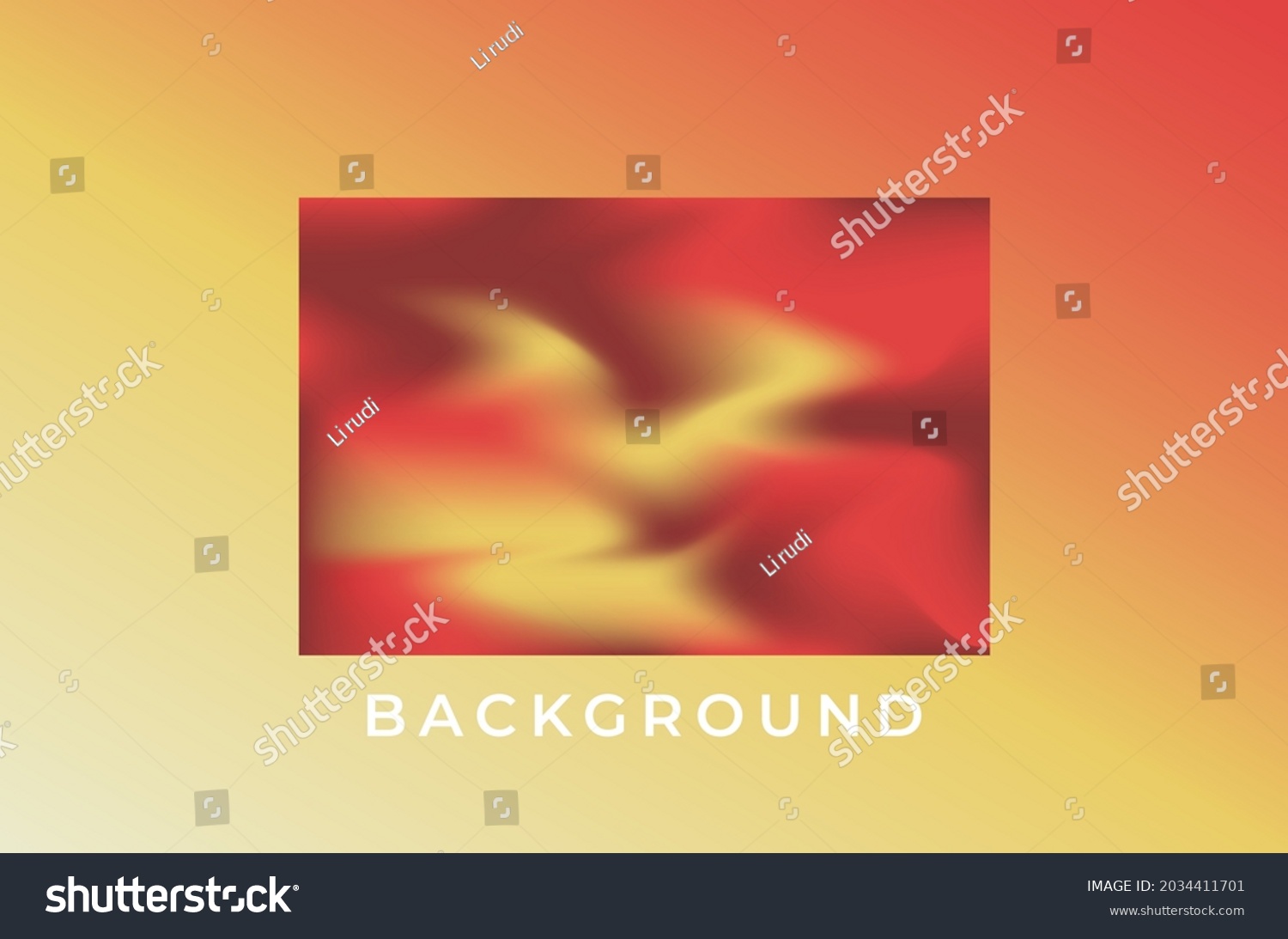 Abstract Red Gradient Blur Design Stock Vector (Royalty Free ...