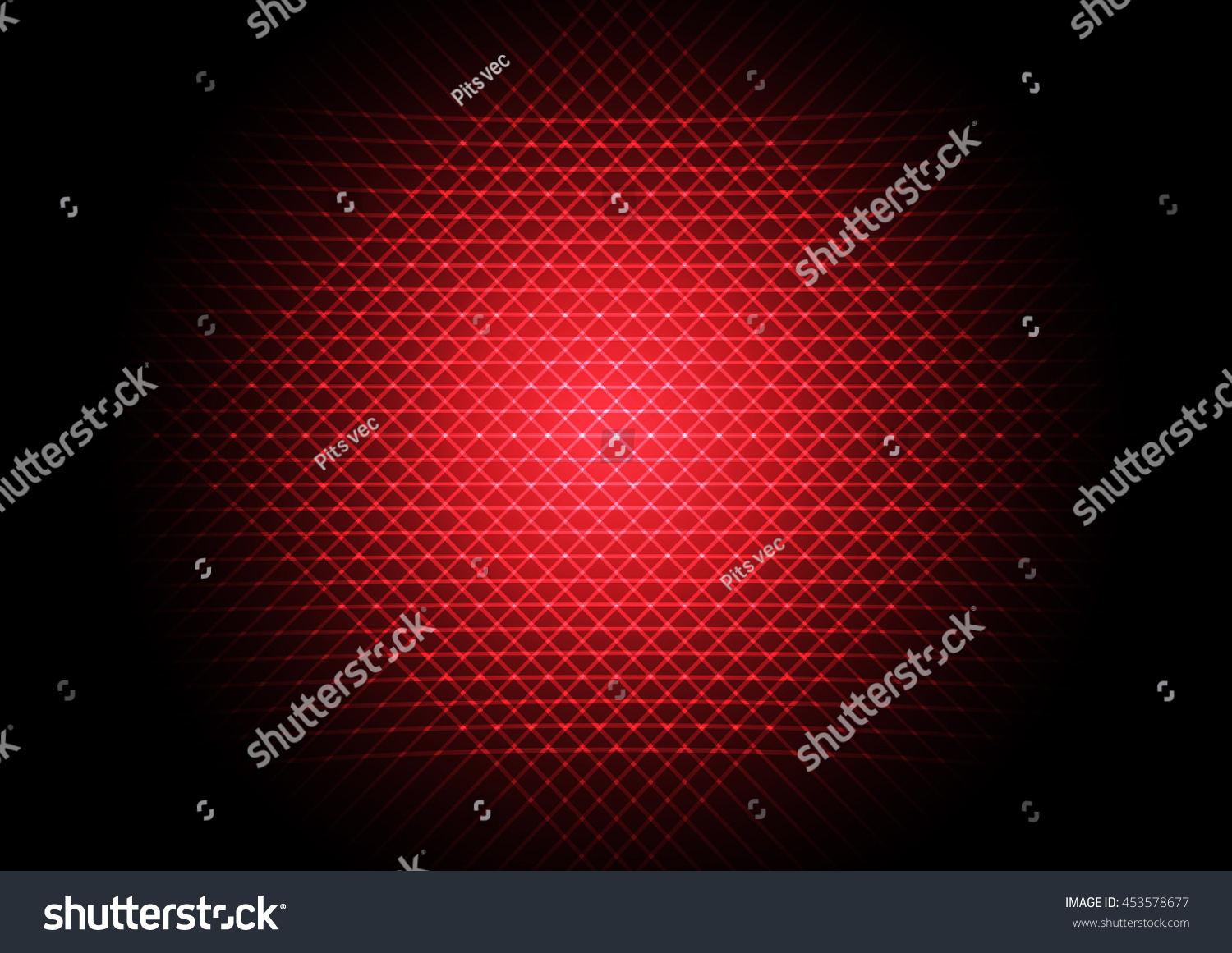 Abstract Red Line Template Vector Illustration Stock Vector (Royalty ...