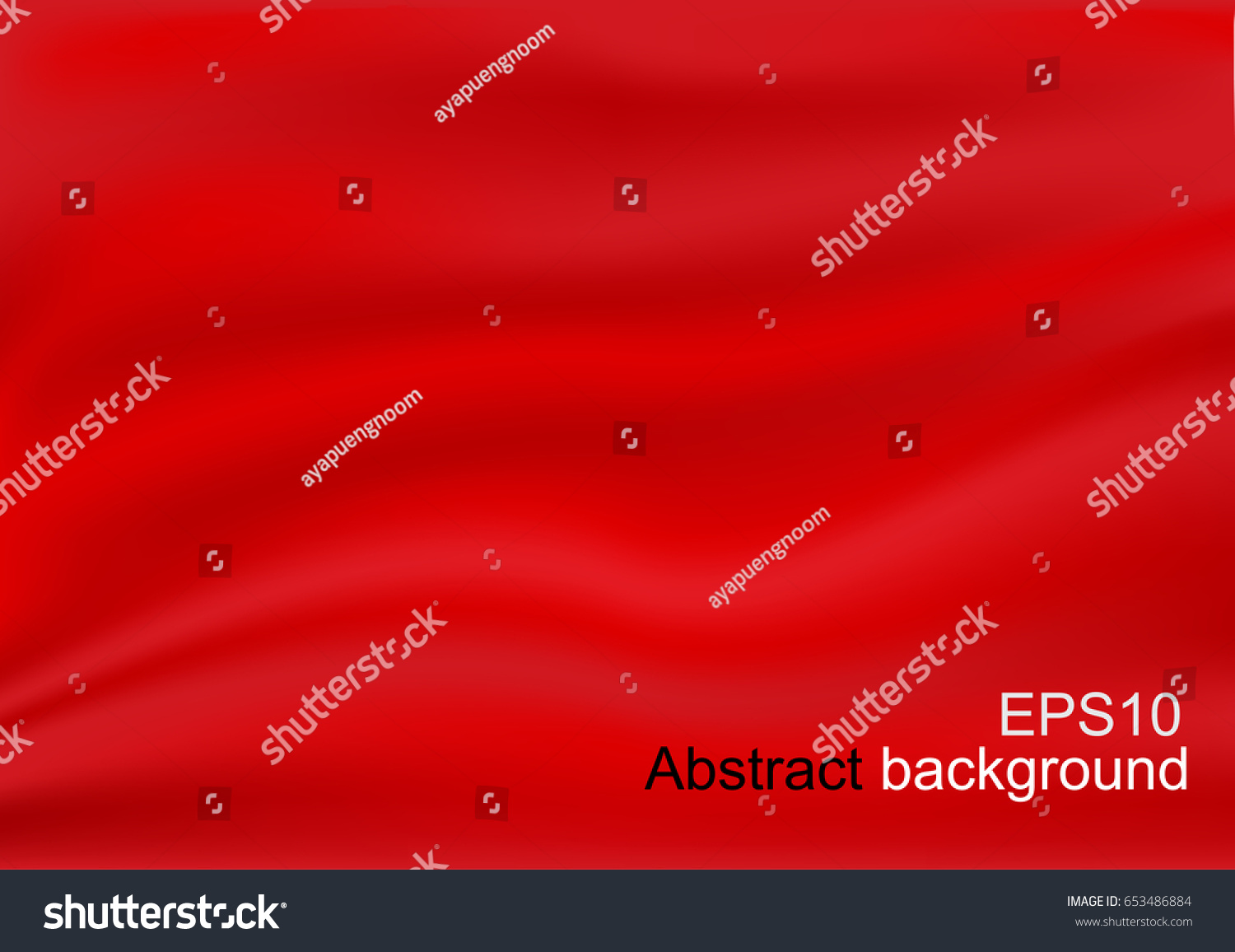 Abstract Red Silk Vector Background Stock Vector (Royalty Free ...
