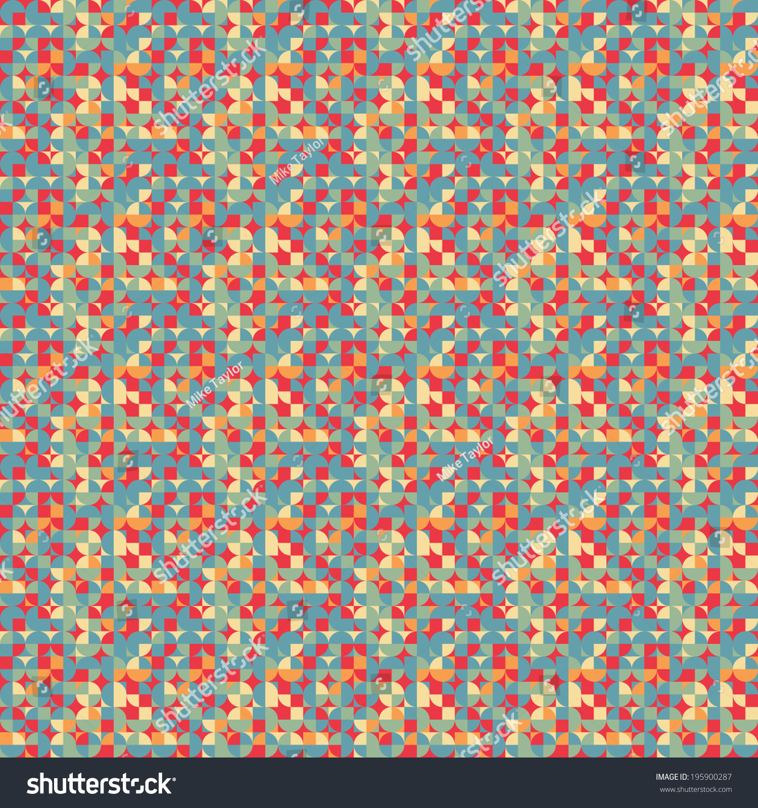 Abstract Retro Background Stock Vector (Royalty Free) 195900287 ...