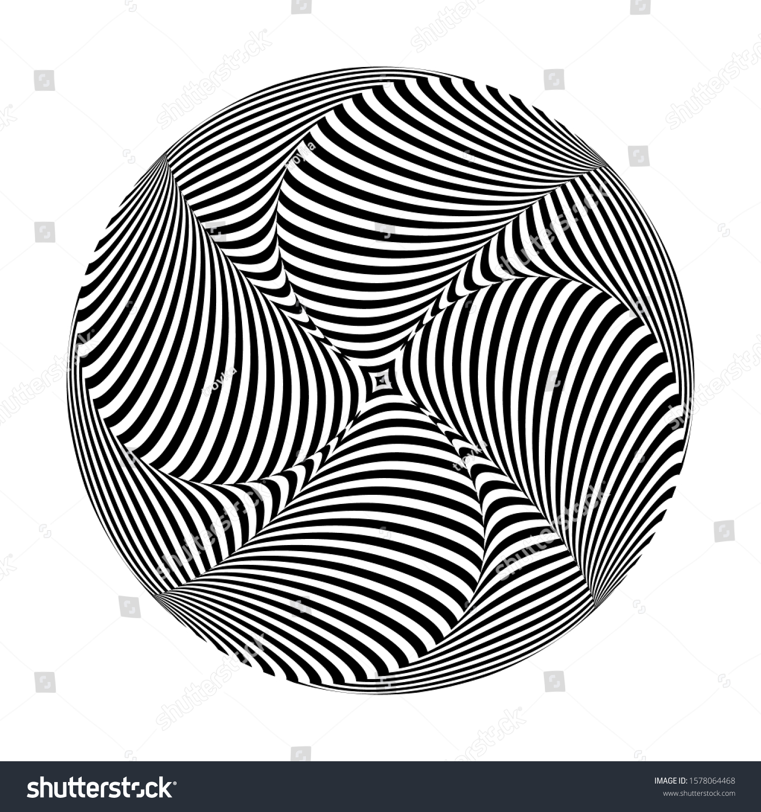 Abstract Rotation Circle Design Element 3d: เวกเตอร์สต็อก (ปลอดค่า ...