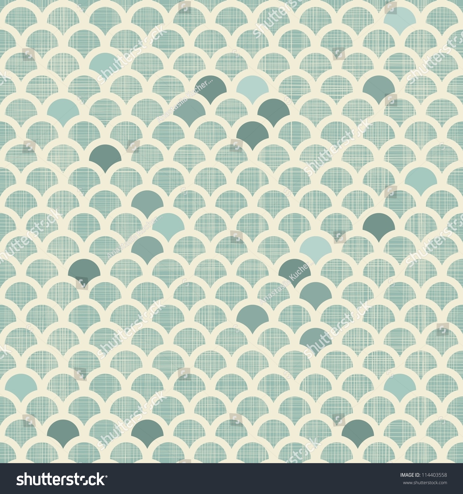 Abstract Scales Seamless Background Stock Vector (Royalty Free ...