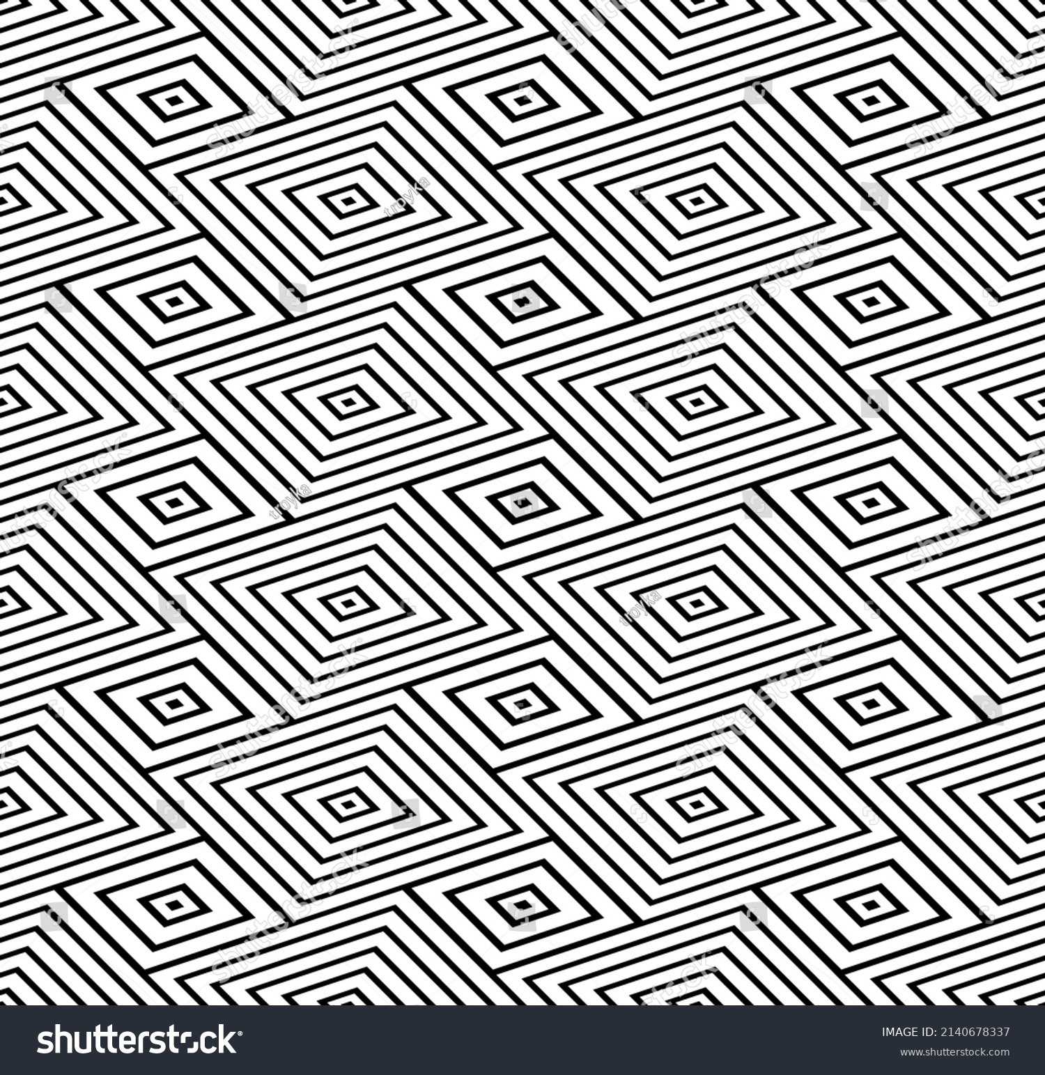 Abstract Seamless Geometric Parallelogram Lines Pattern Stock Vector ...