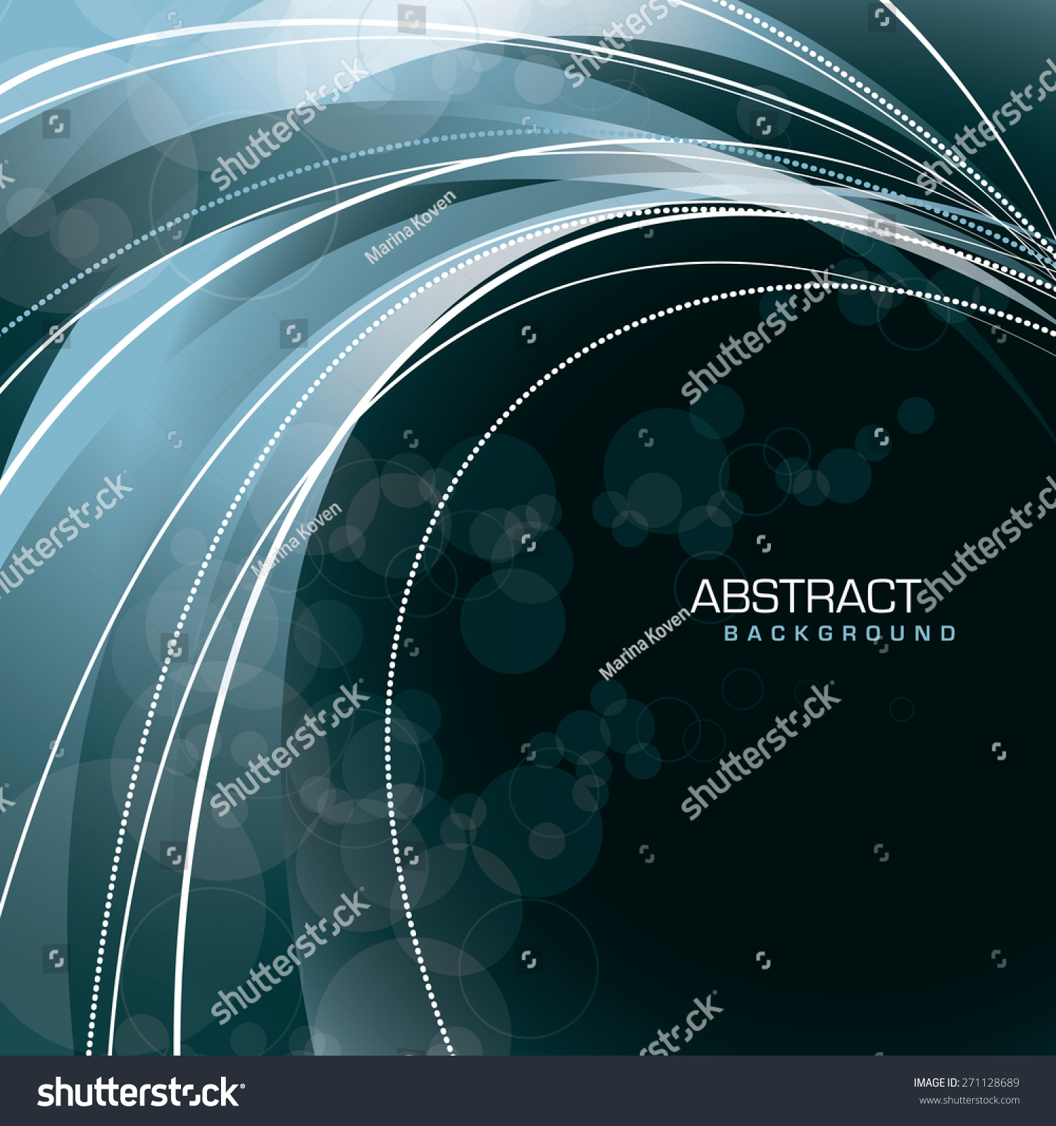 Abstract Silver Background Wavy Lines Stock Vector 271128689 - Shutterstock