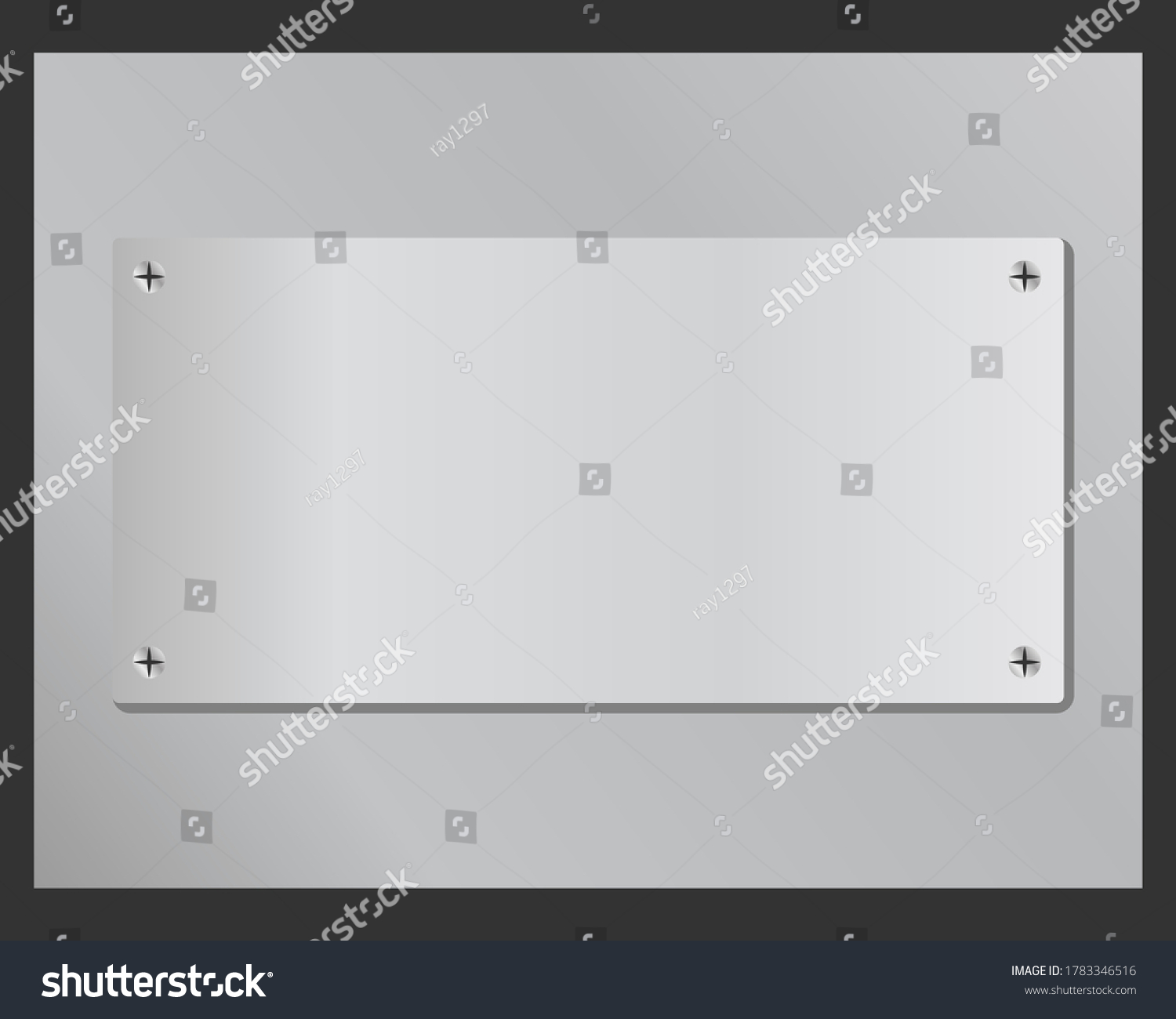 Abstract Silver Metal Background Vector Illustration Stock Vector ...