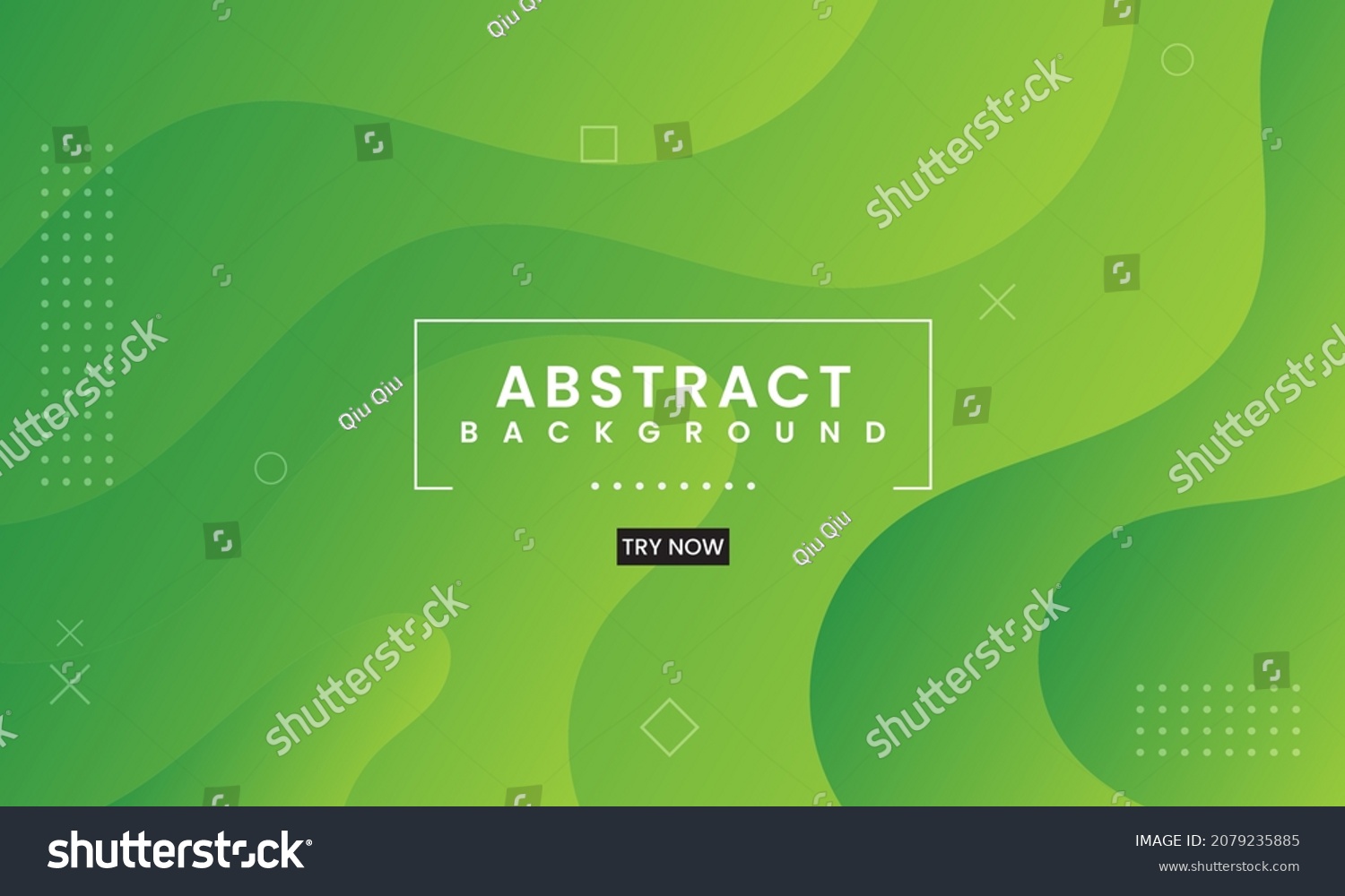 Abstract Simple Background Green Gradient Dynamic Stock Vector (Royalty ...