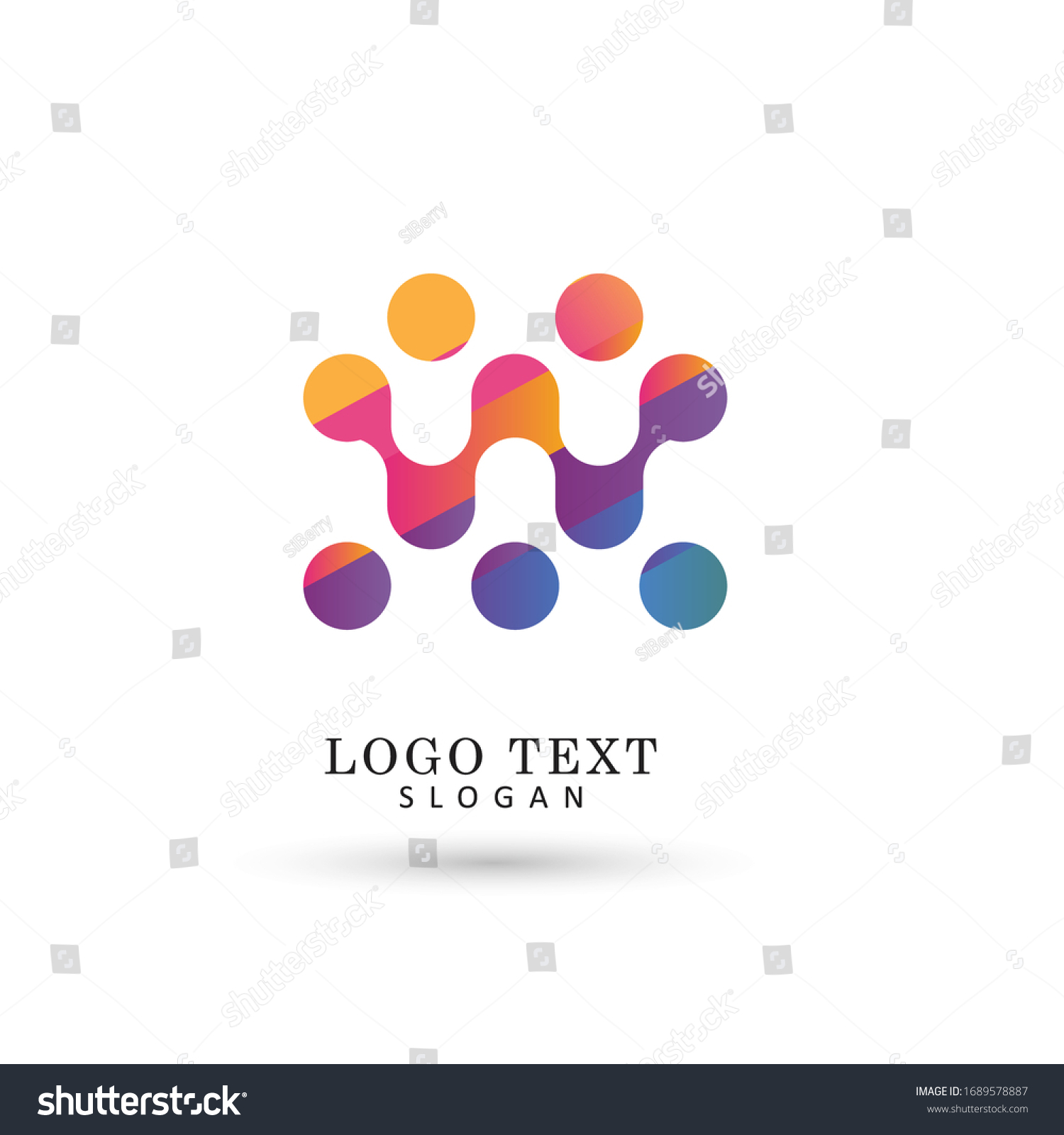 Abstract Simple Logo Symbol Icon Vector Stock Vector (Royalty Free ...