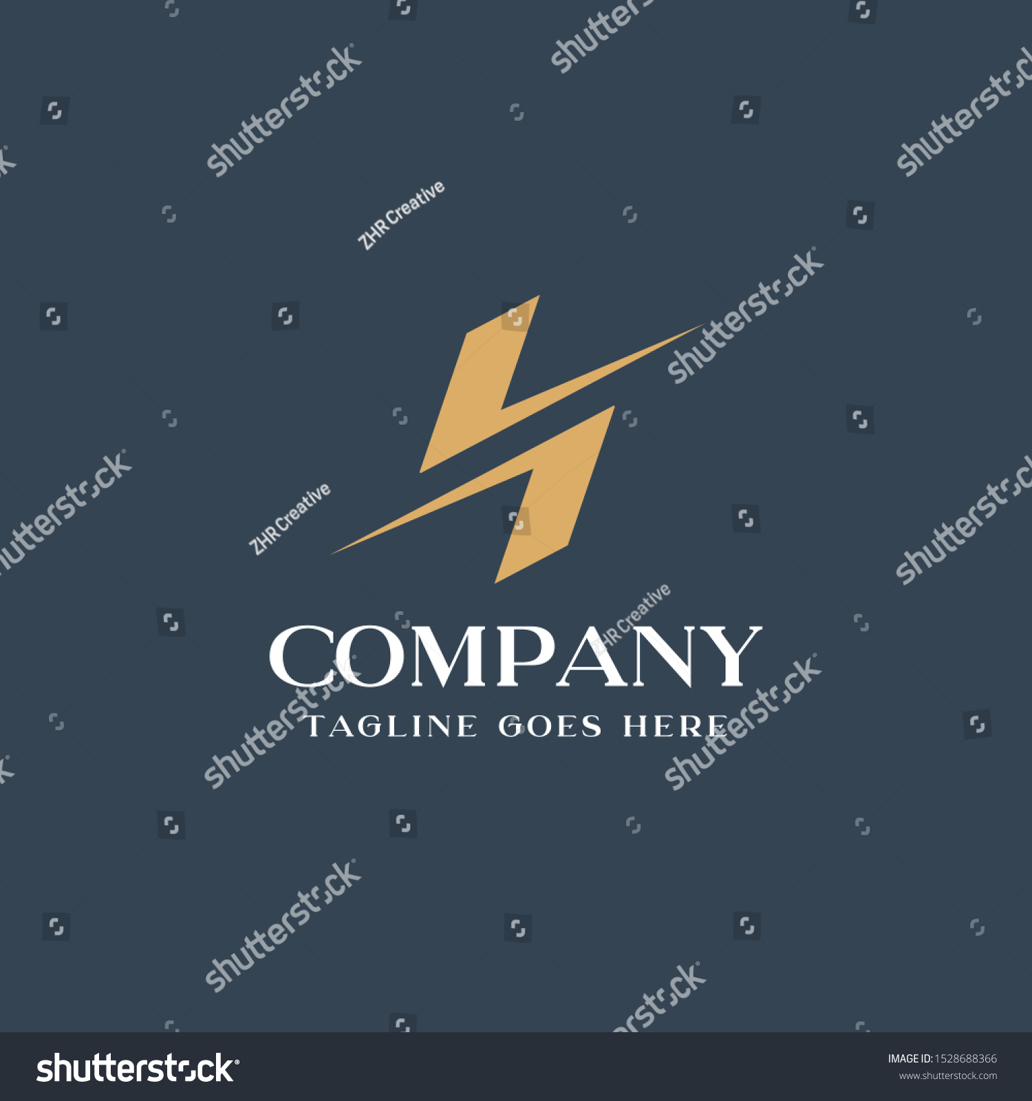 Abstract Slash Slice Symbol Logo Icon Stock Vector (Royalty Free ...