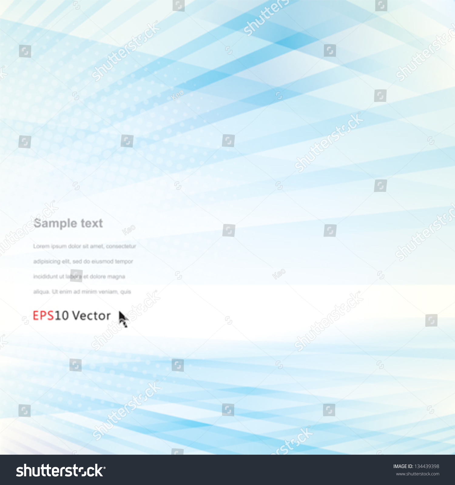 Abstract Smooth Light Blue Perspective Background Stock Vector (Royalty ...