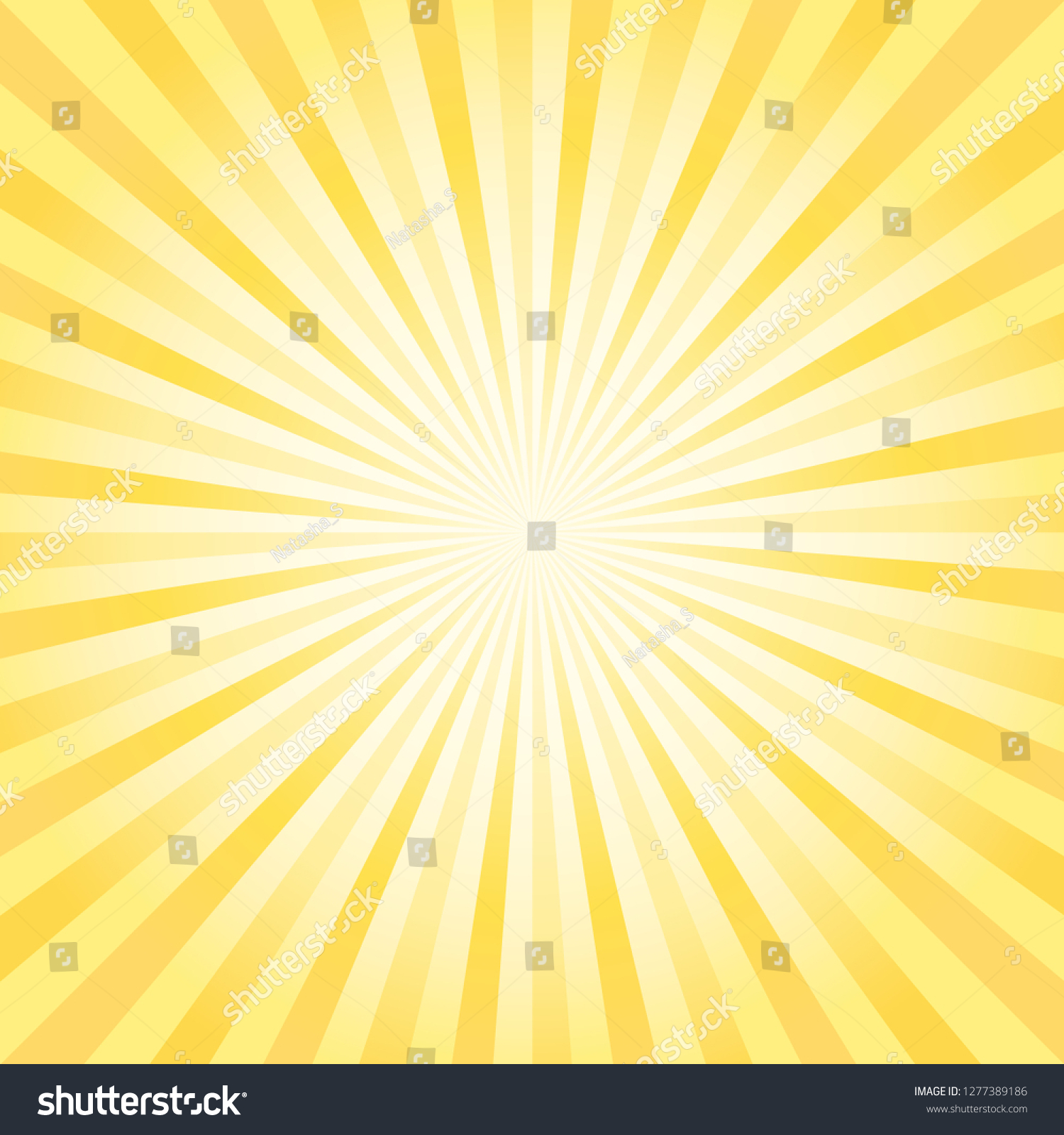 Abstract Soft Bright Yellow Rays Background Stock Vector (Royalty Free ...
