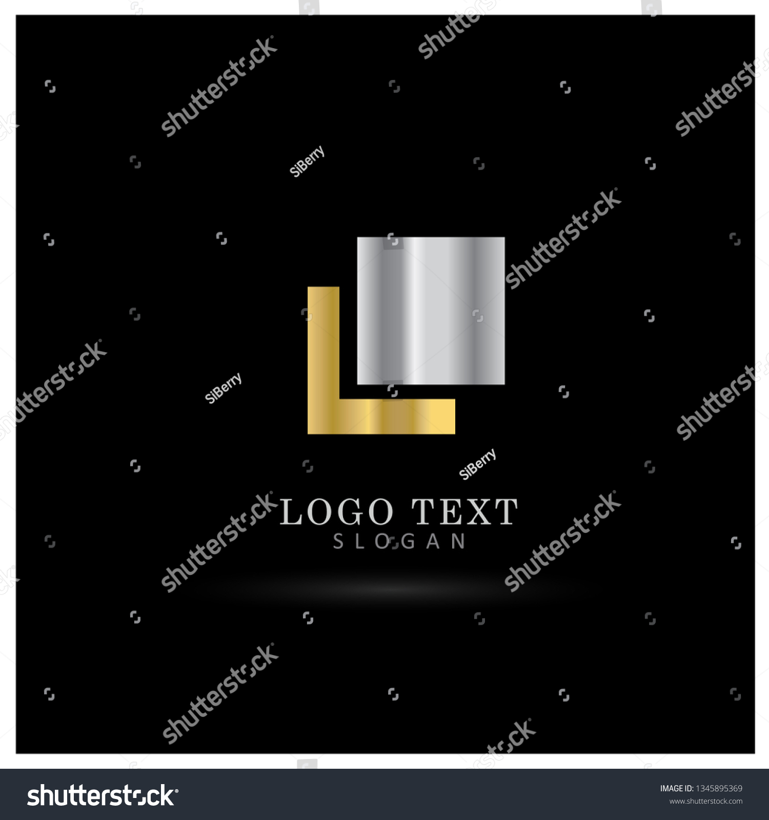 Abstract Square Logo Symbol Icon Vector Stock Vector (Royalty Free ...