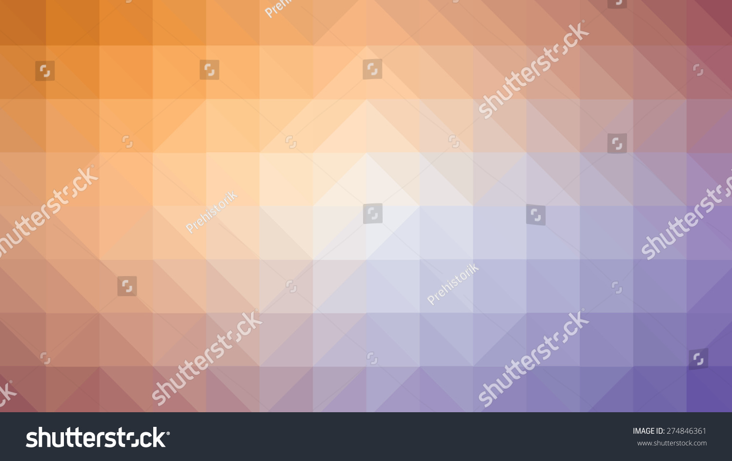 Abstract Square Triangle Mosaic Gradient Background Stock Vector ...